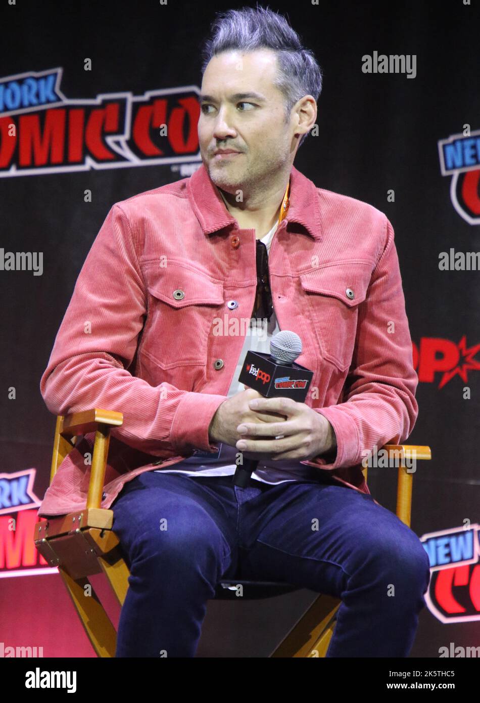 October 09, 2022 Eric Appel attend New York Comic Con 2022 presents ...