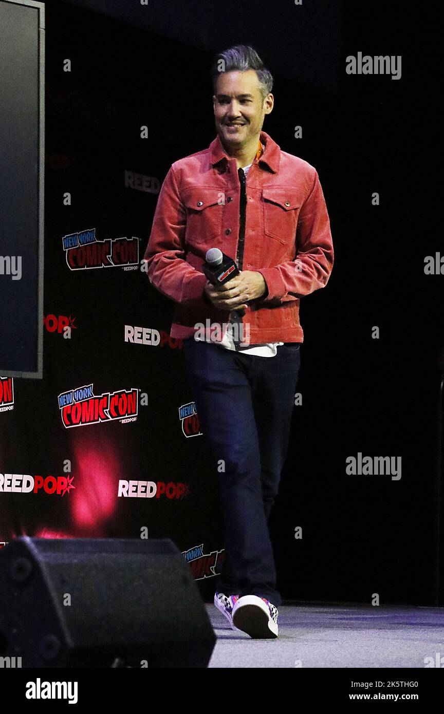 October 09, 2022 Eric Appel, attend New York Comic Con 2022 presents ...