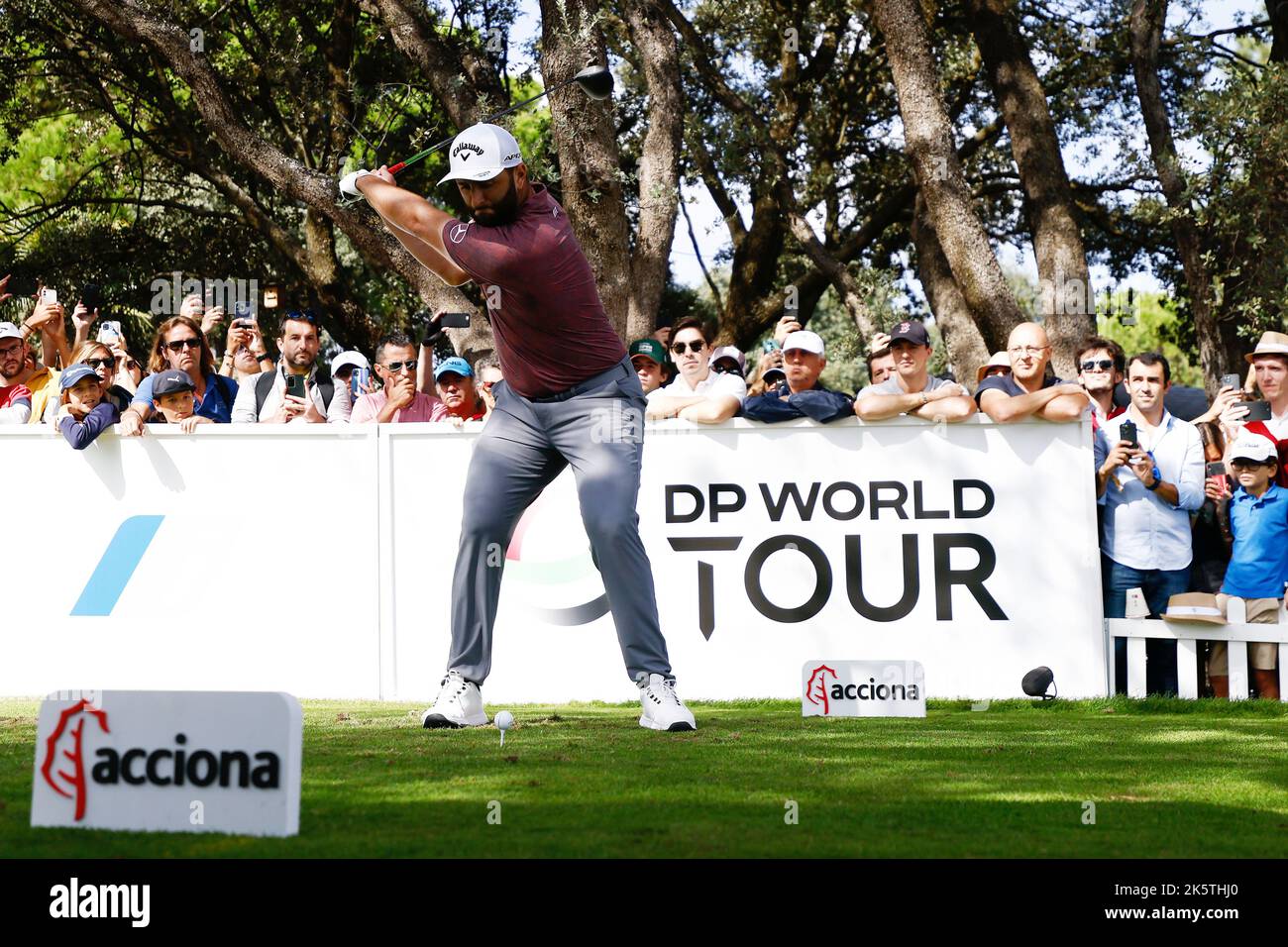 Jon Rahm of Spain during the Acciona Open Espana 2022 on October 9 ...