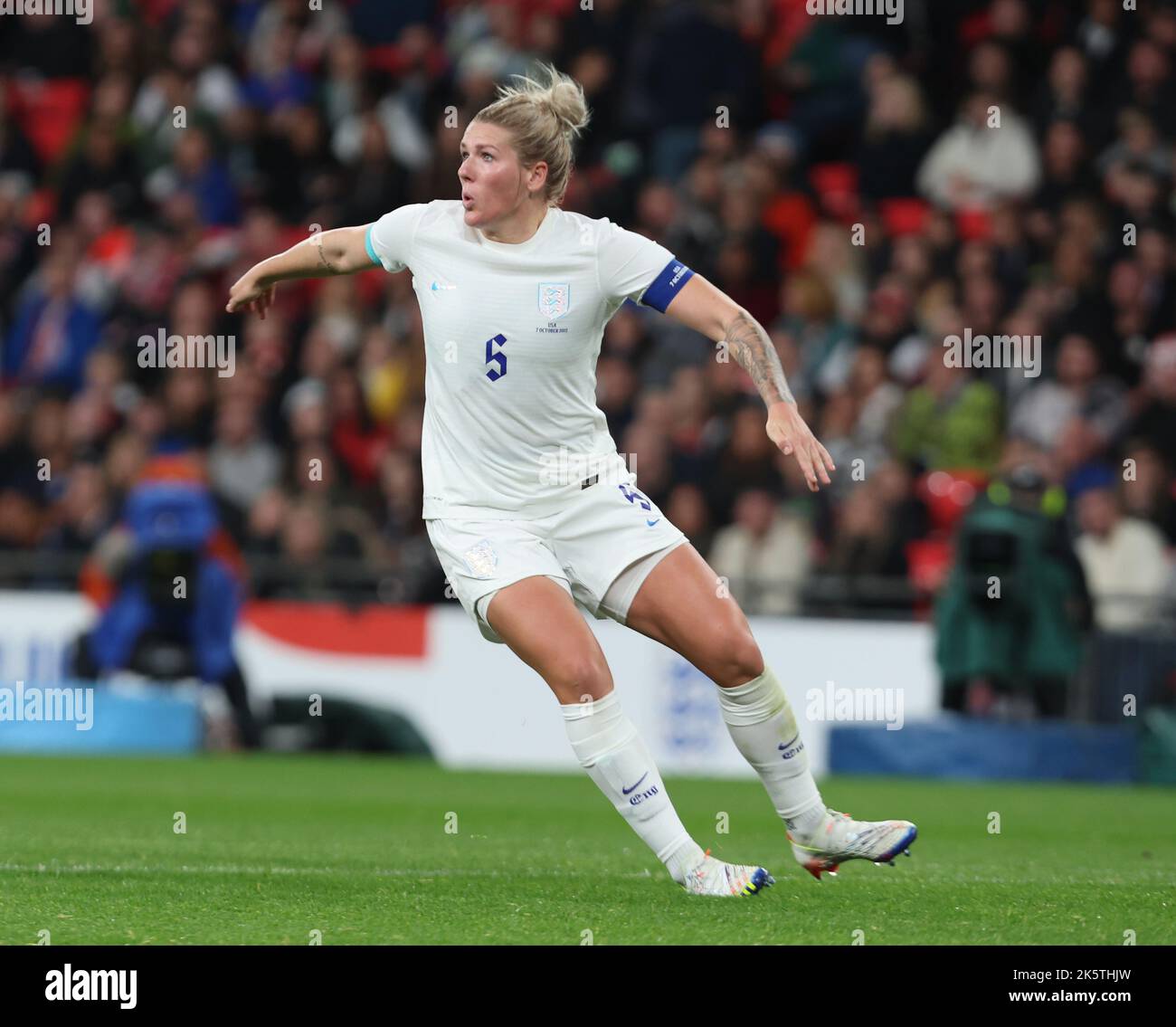 LONDON ENGLAND - OCTOBER 07: Millie Bright(Chelsea) of England Women ...