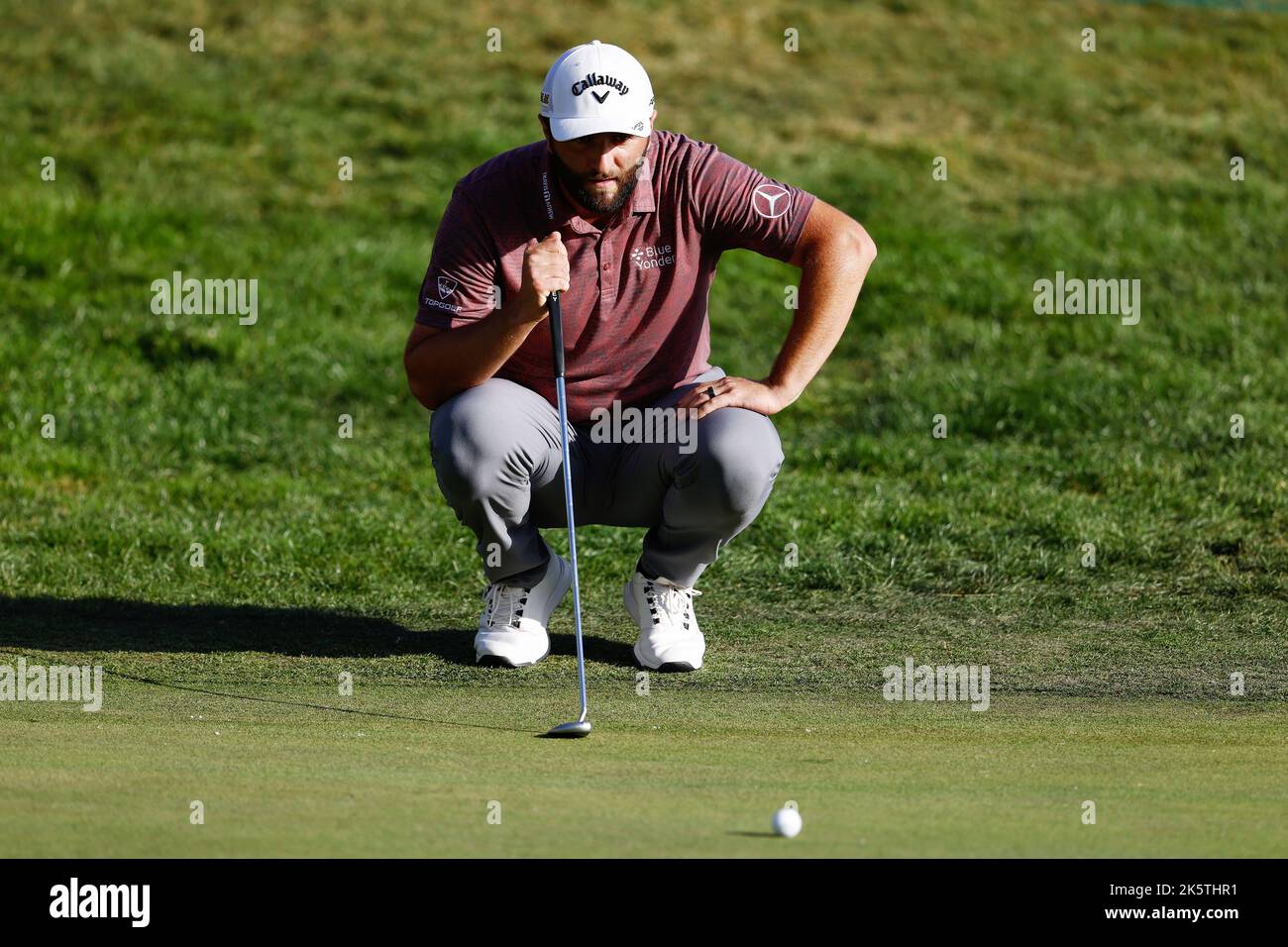 Jon Rahm of Spain during the Acciona Open Espana 2022 on October 9 ...
