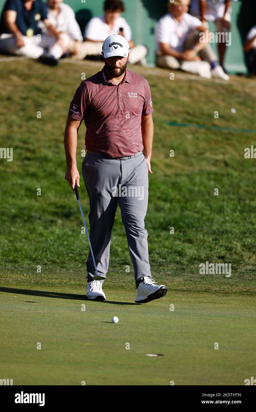 Jon Rahm of Spain during the Acciona Open Espana 2022 on October 9 ...