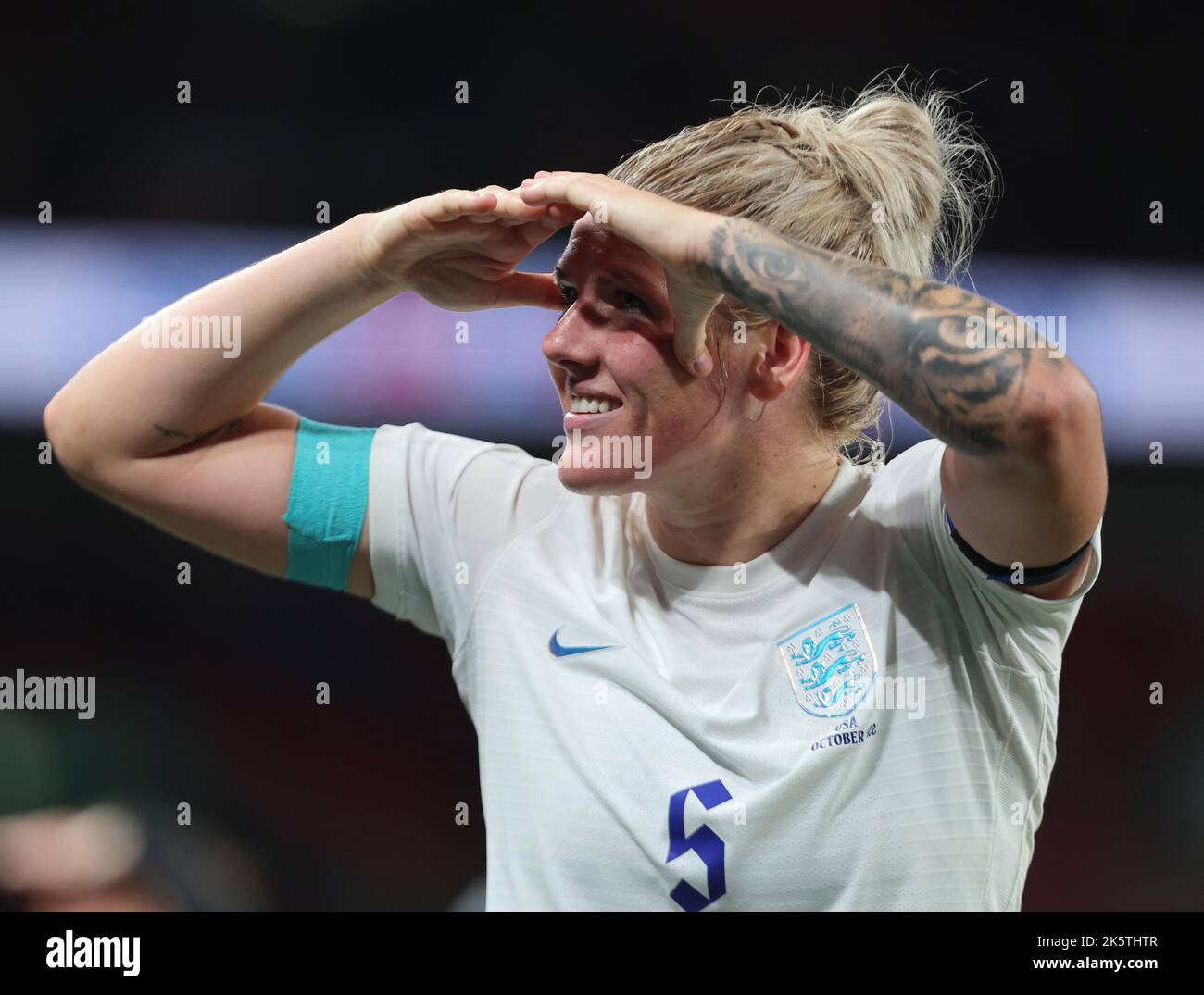 LONDON ENGLAND - OCTOBER 07: Millie Bright(Chelsea) of England Women ...