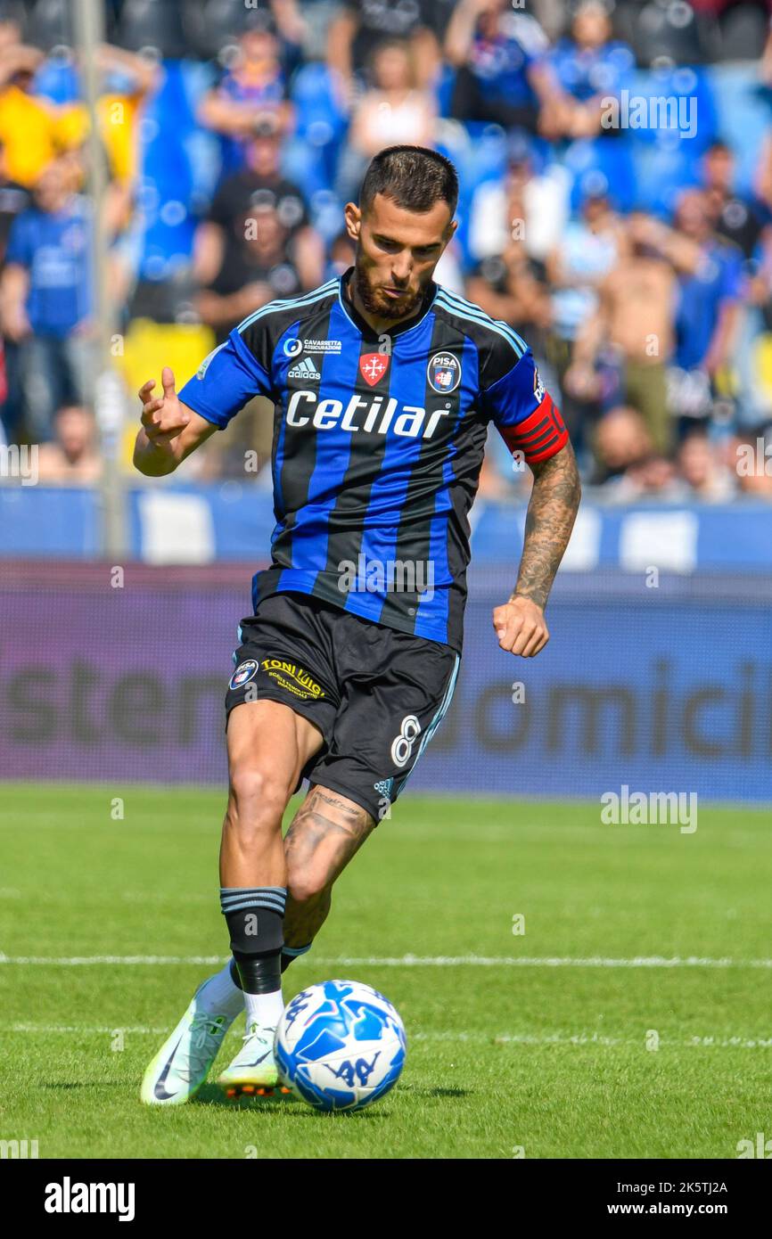 Arena Garibaldi, Pisa, Italy, October 08, 2022, Pisa's Marius Marin ...