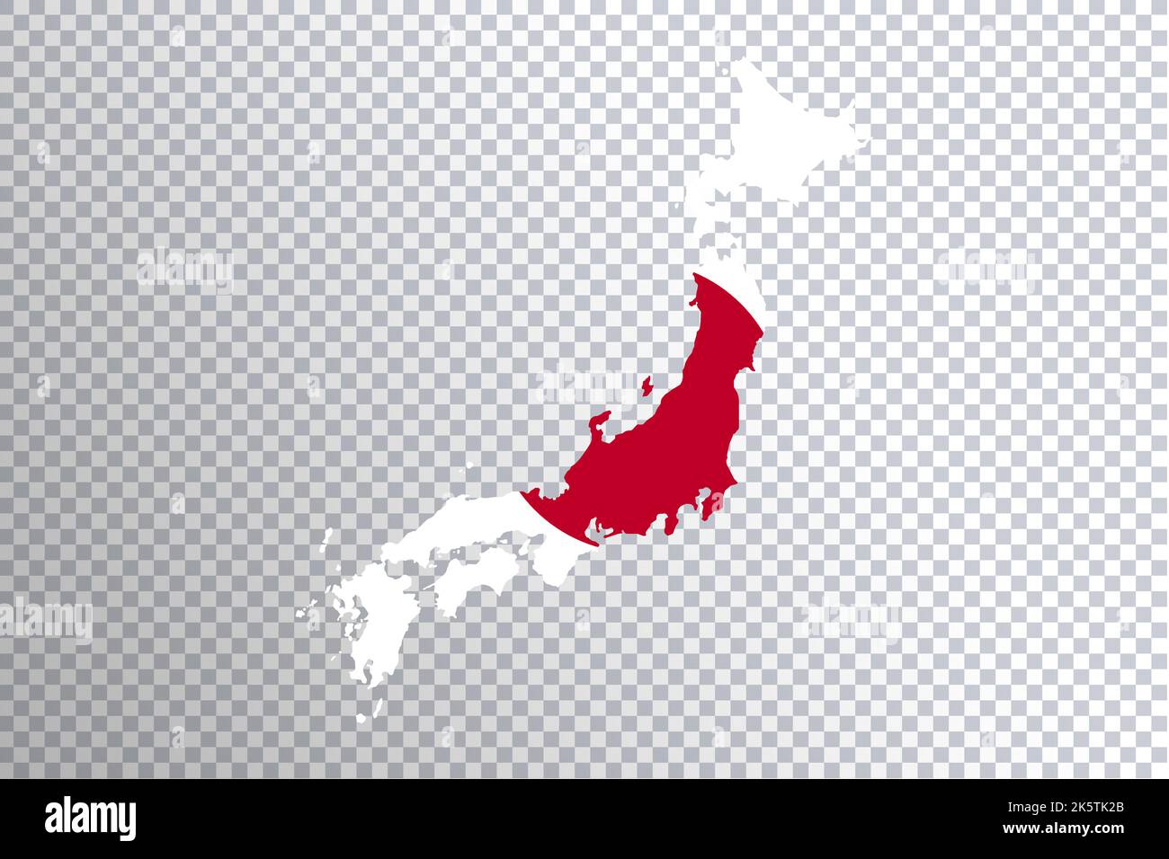Japan map transparent hi-res stock photography and images - Alamy
