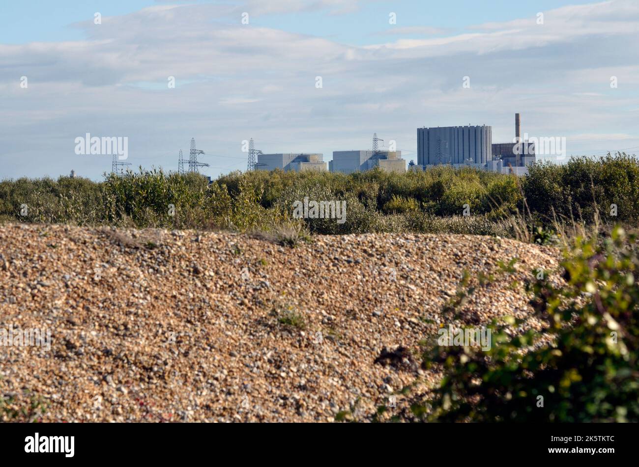 dungeness nuclear power station dungeness kent england Stock Photo - Alamy