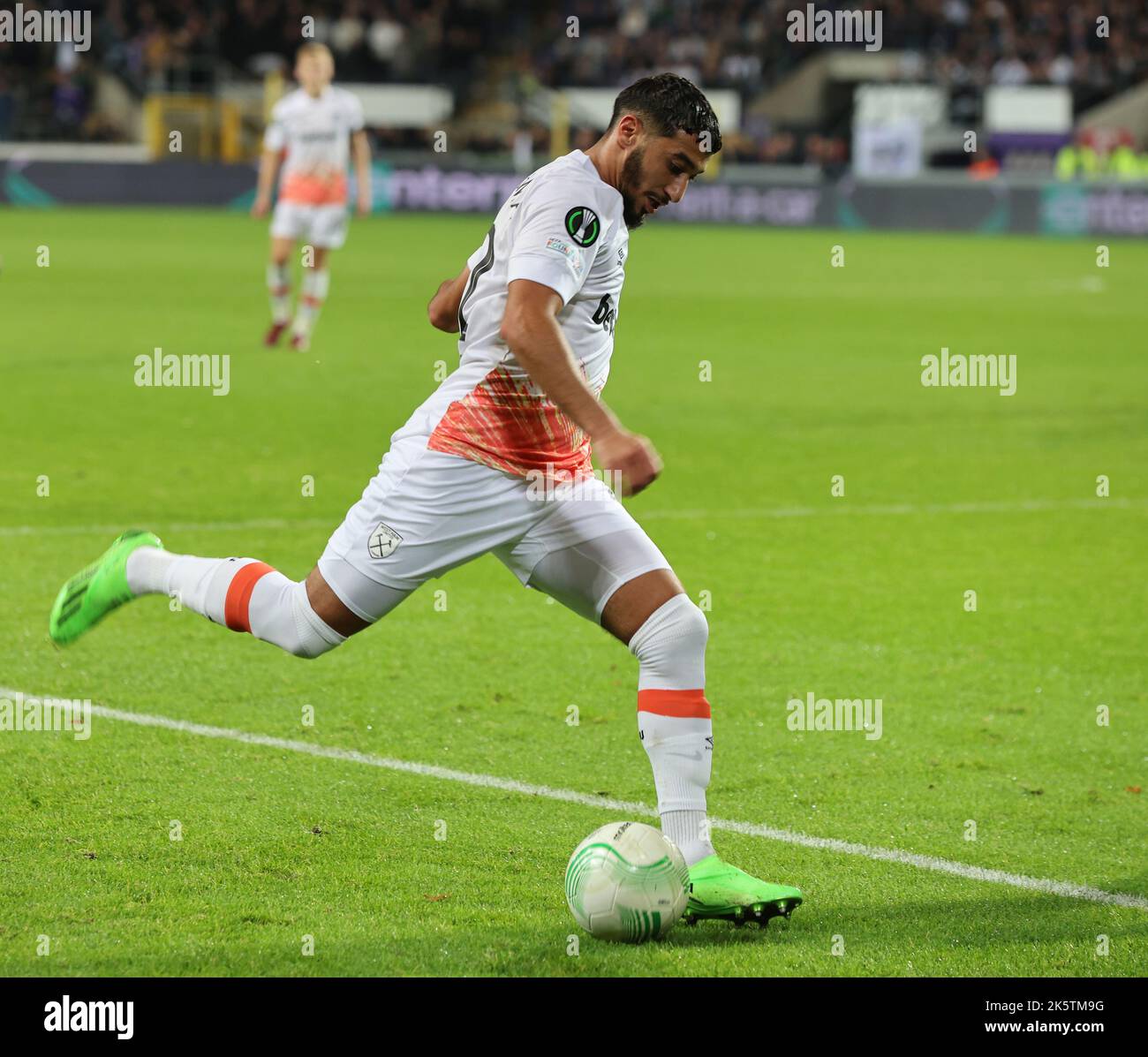 West Ham United's Said Benrahma during the UEFA Europa Conference ...
