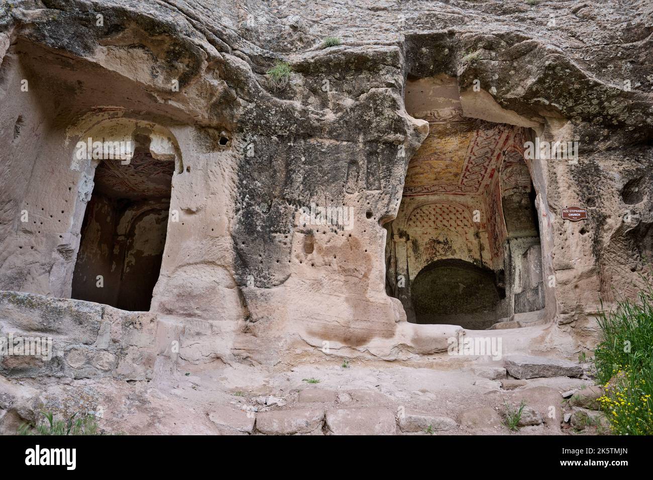Aziz Stephanos church im Keslik Monastery, Cappadocia, Anatolia, Turkey ...