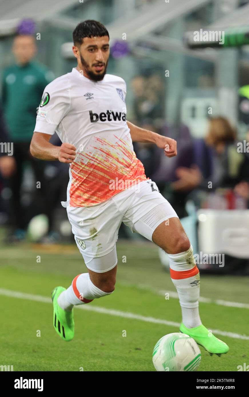 West Ham United's Said Benrahma during the UEFA Europa Conference ...