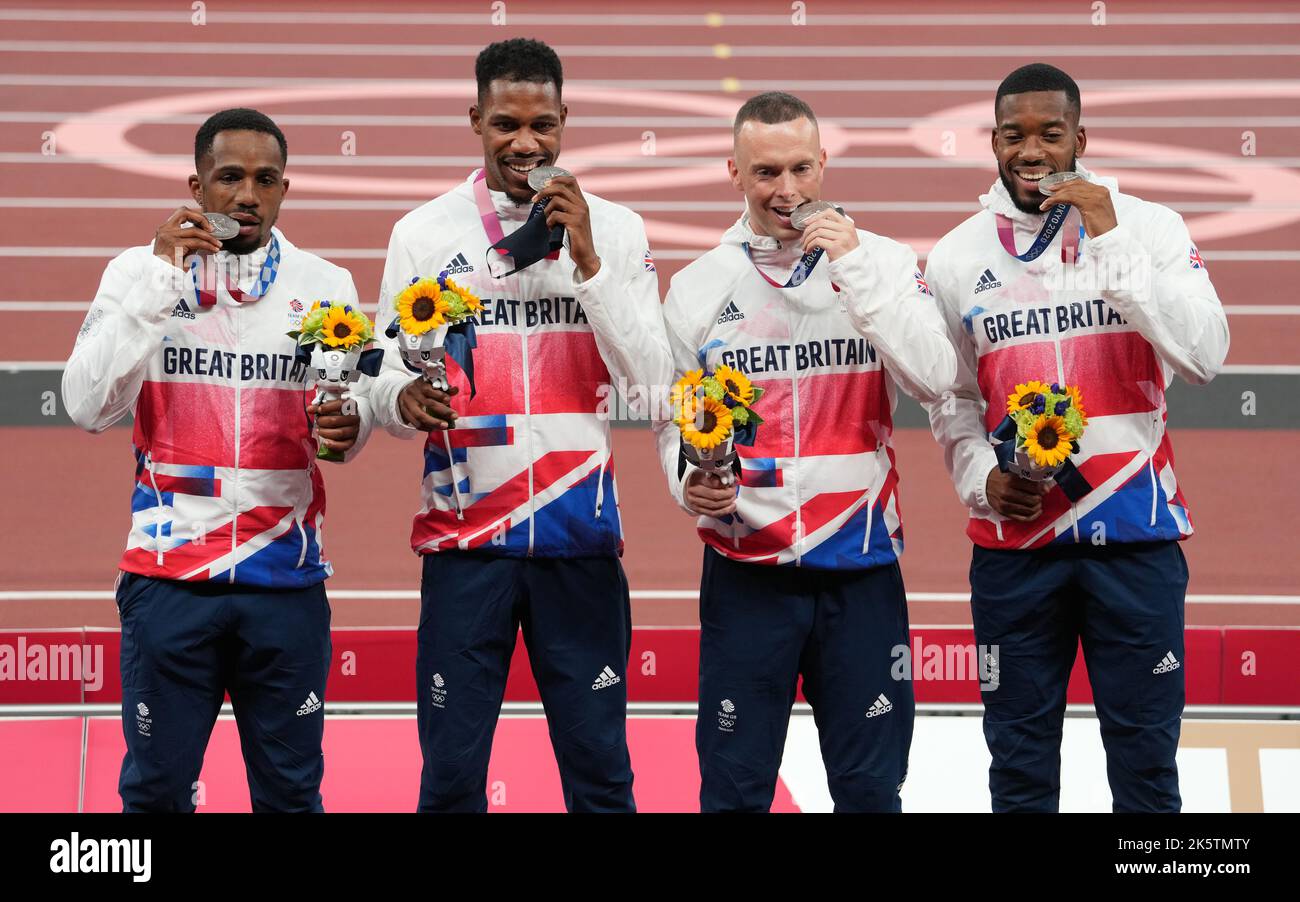 Zharnel hughes cj ujah hi-res stock photography and images - Alamy