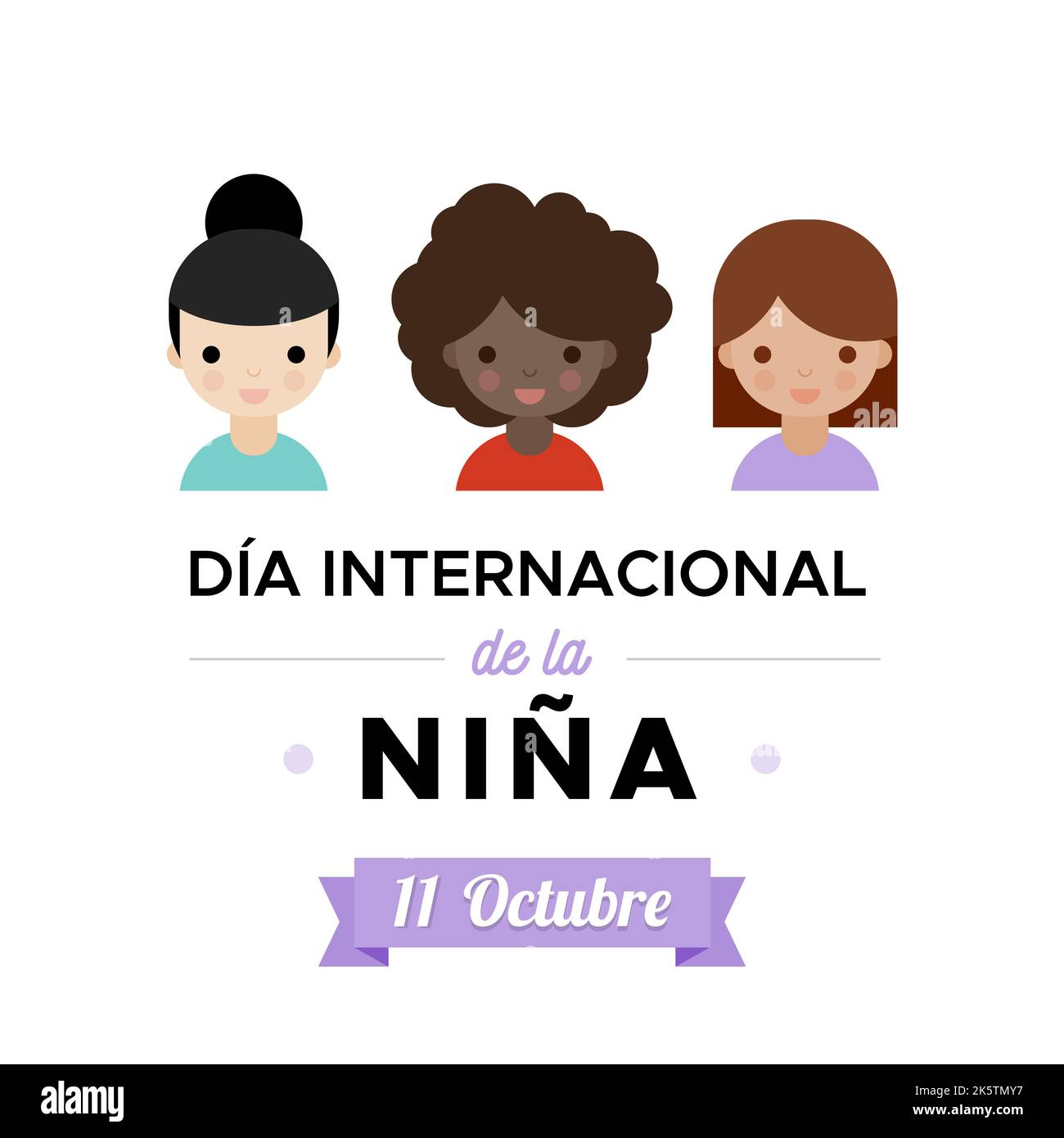 International Day of the Girl Child in Spanish. Dia internacional de la ...