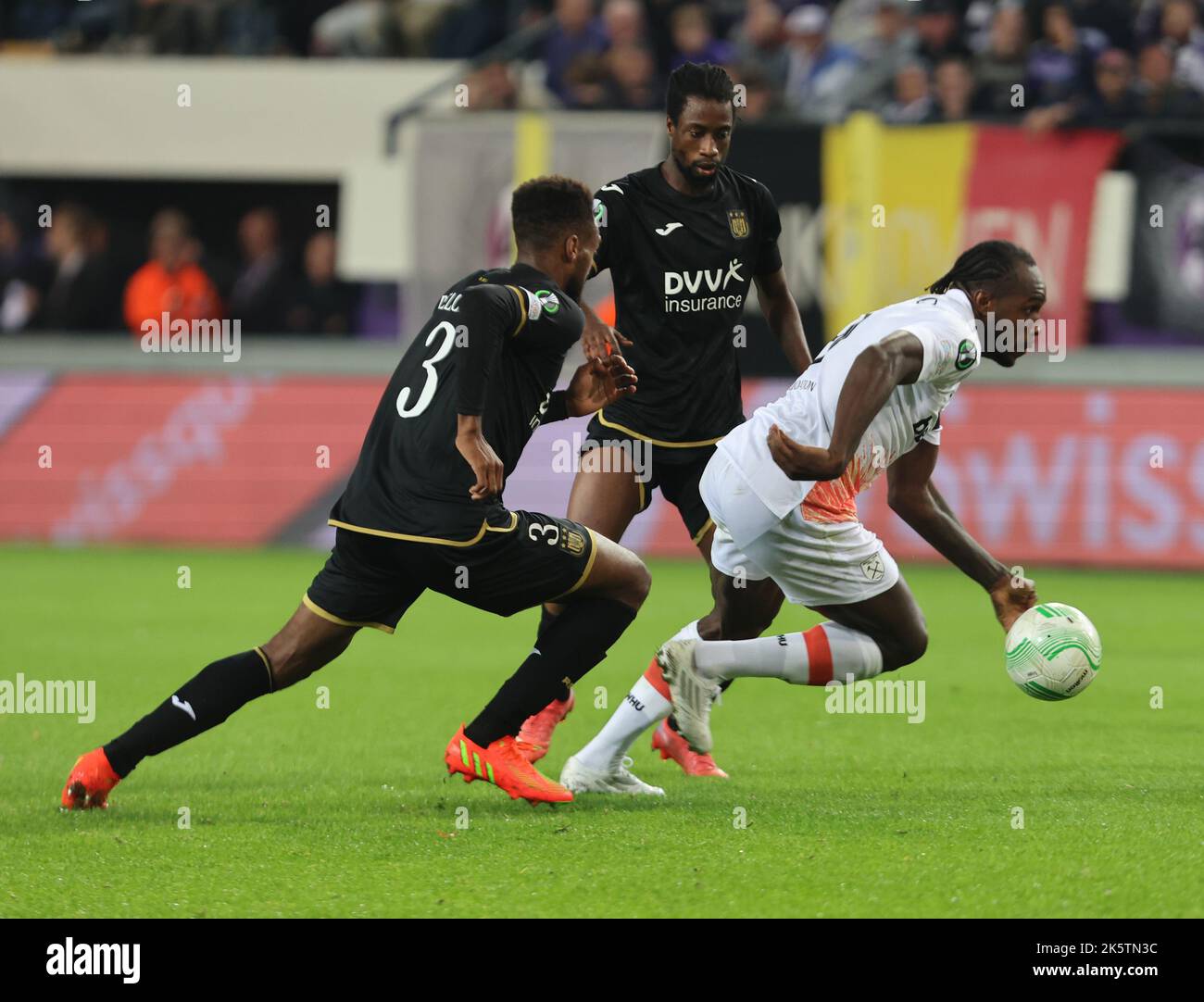 West Ham United's Michail Antonio during the UEFA Europa Conference ...