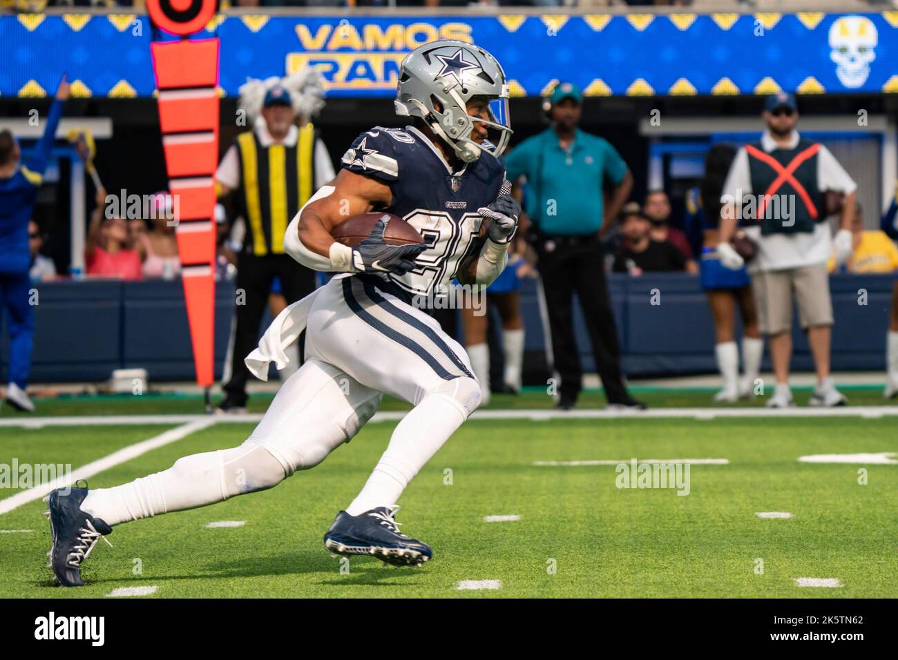 Dallas Cowboys running back Tony Pollard (20) runs the ball during a ...