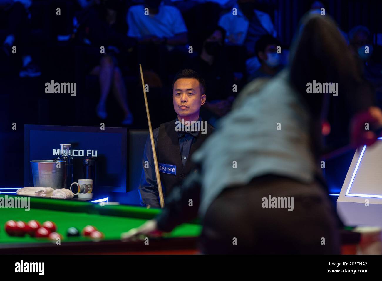 Hong Kong, China. 09th Oct, 2022. Marco Fu looks on during the final ...