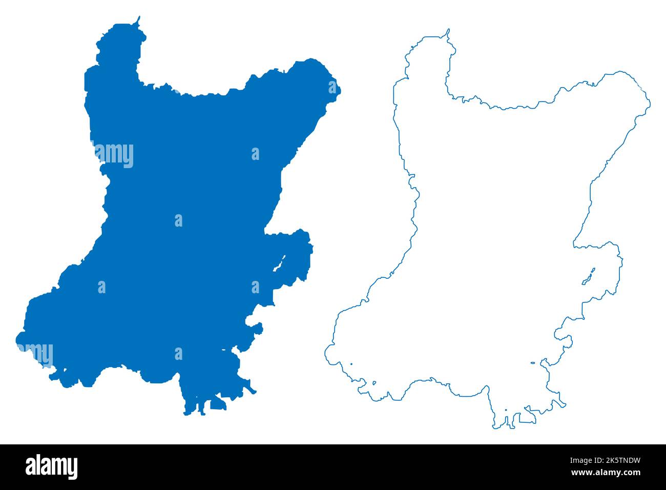 Lake Lough Neagh (United Kingdom of Great Britain and Northern Ireland ...