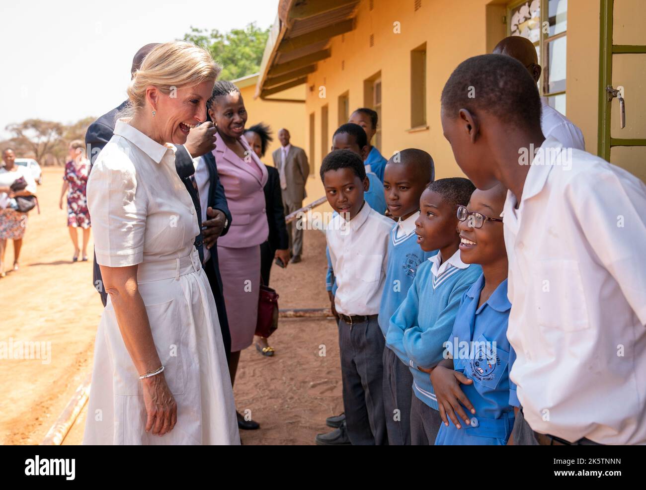 The Countess of Wessex meets children who have participated in the Pono ...