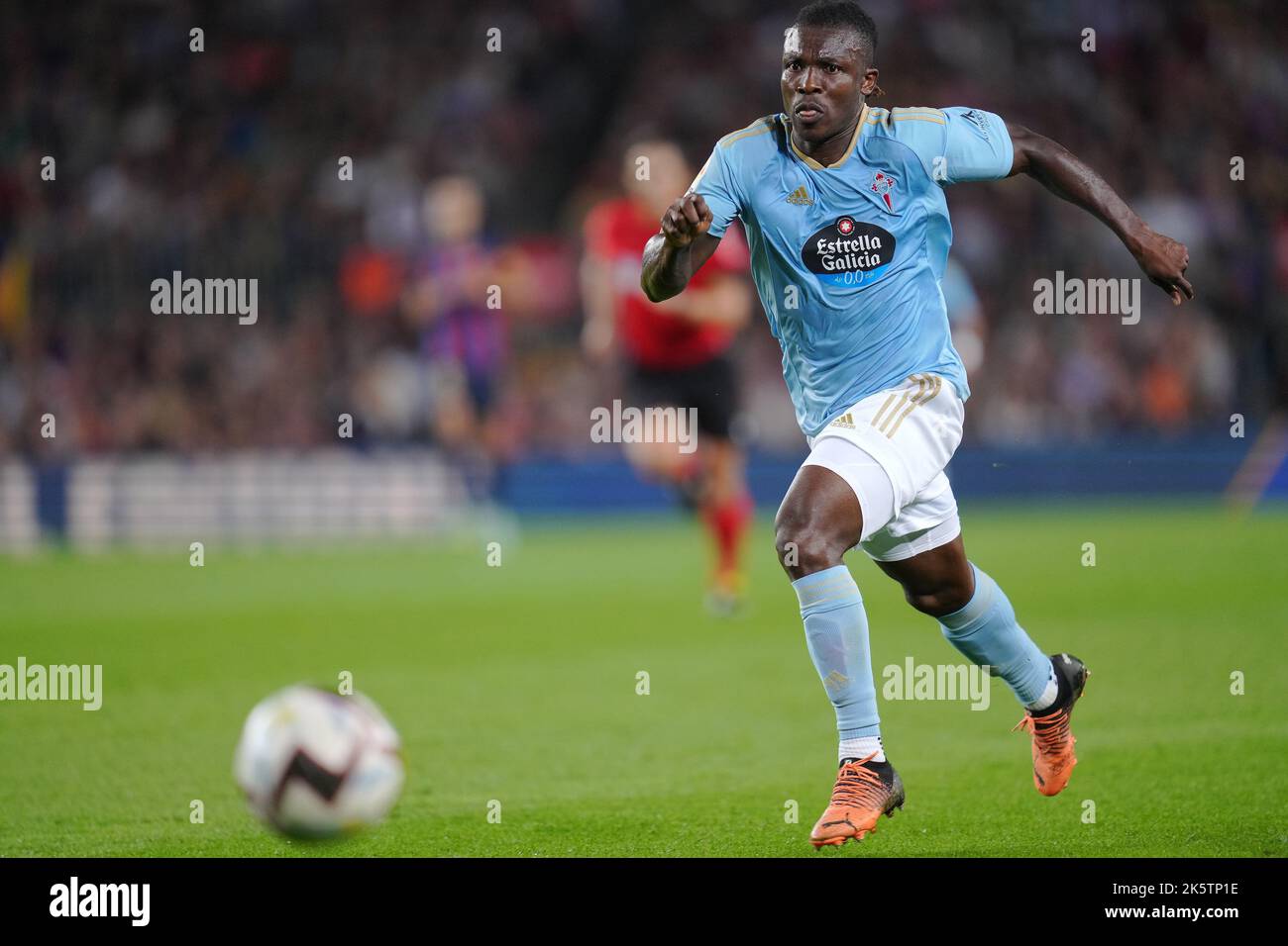 Joseph Aido of RC Celta during the La Liga match between FC Barcelona ...