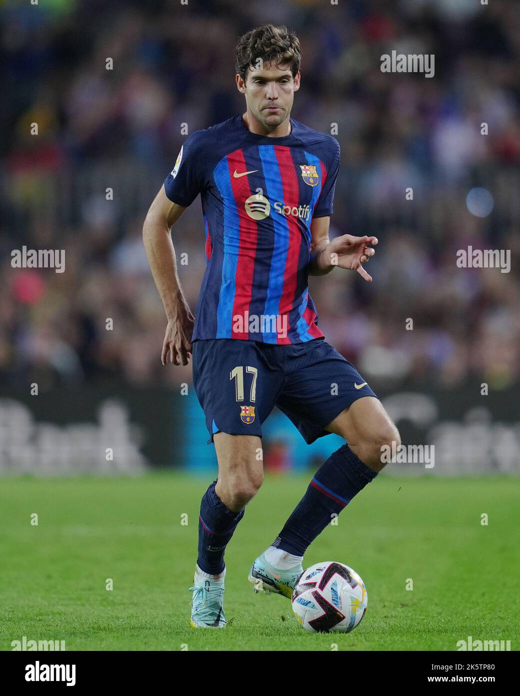 Marcos Alonso of FC Barcelona during the La Liga match between FC ...
