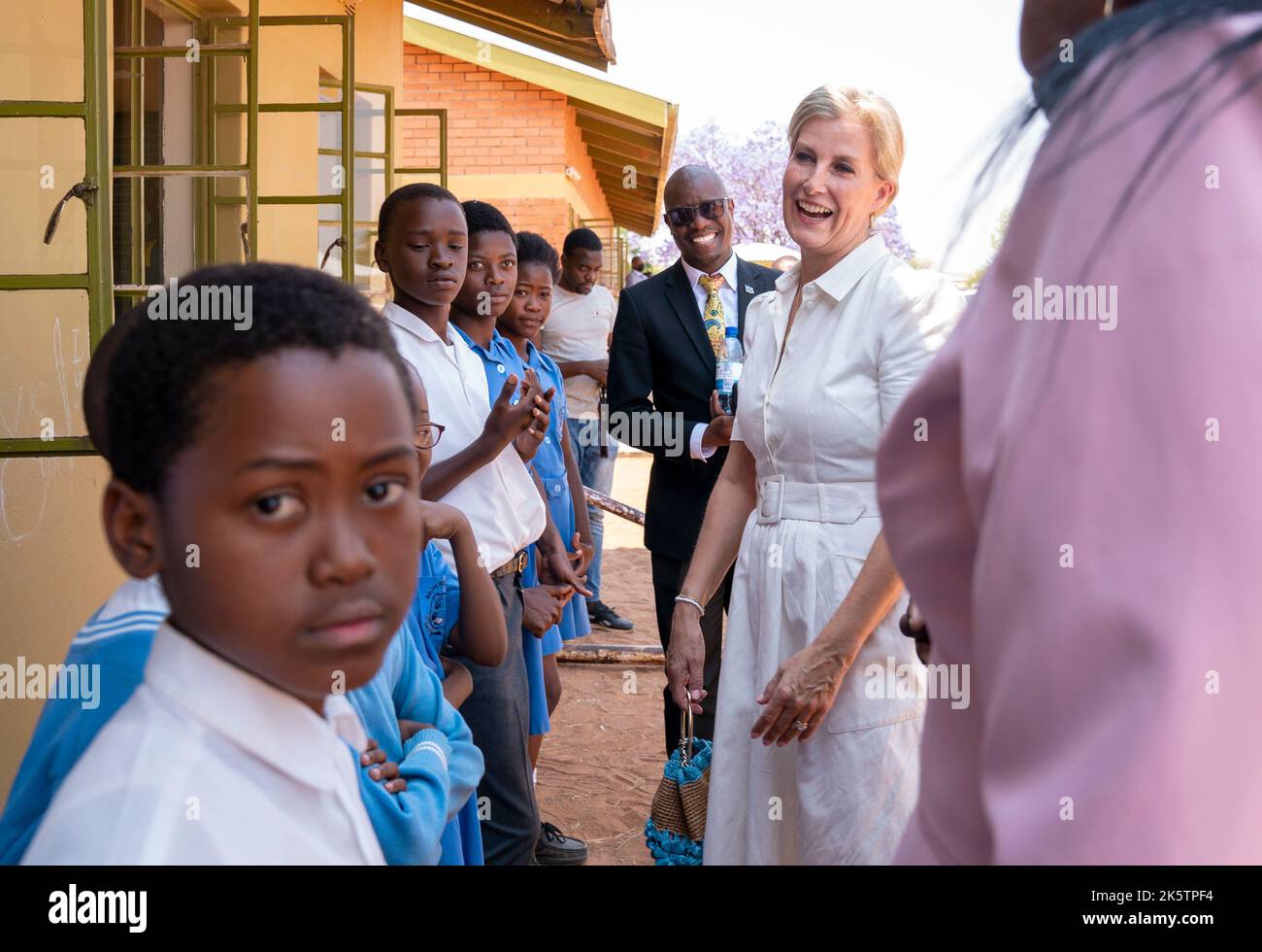 The Countess of Wessex meets children who have participated in the Pono ...