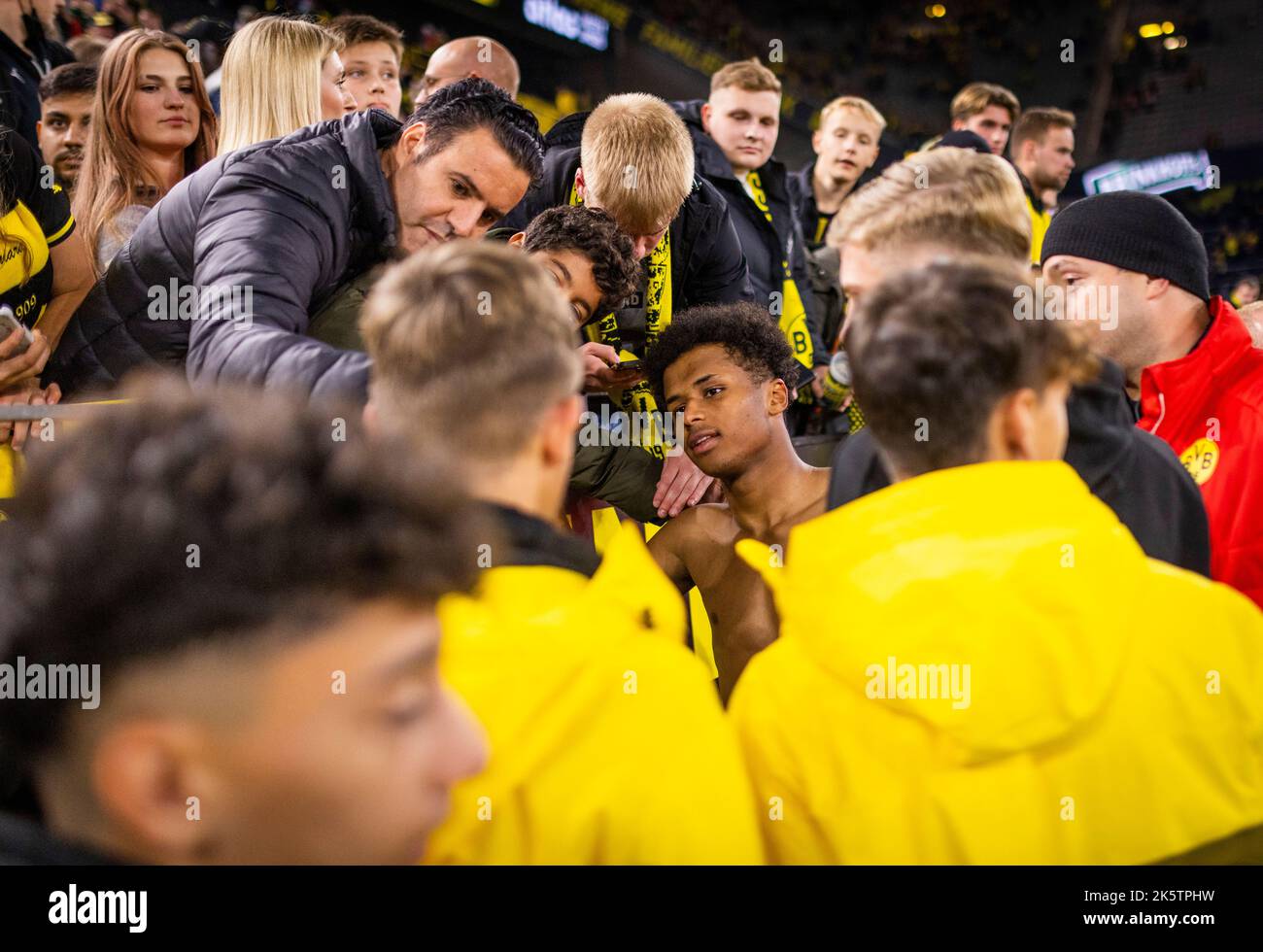 Dortmund, 08.10.2022 Karim Adeyemi (BVB) Borussia Dortmund - Bayern ...