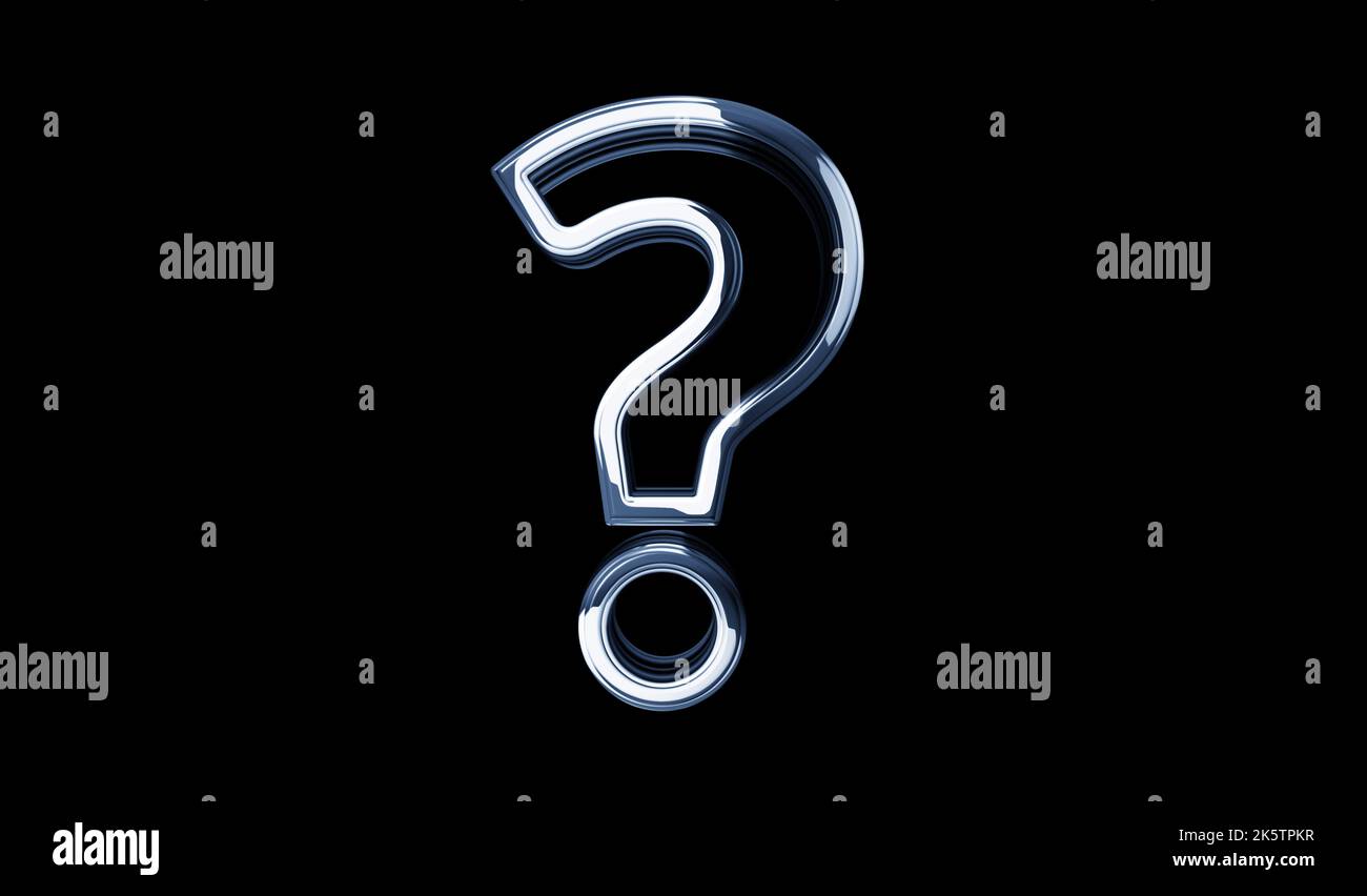Question mark, search, support, faq, quiz and help golden metal shine ...