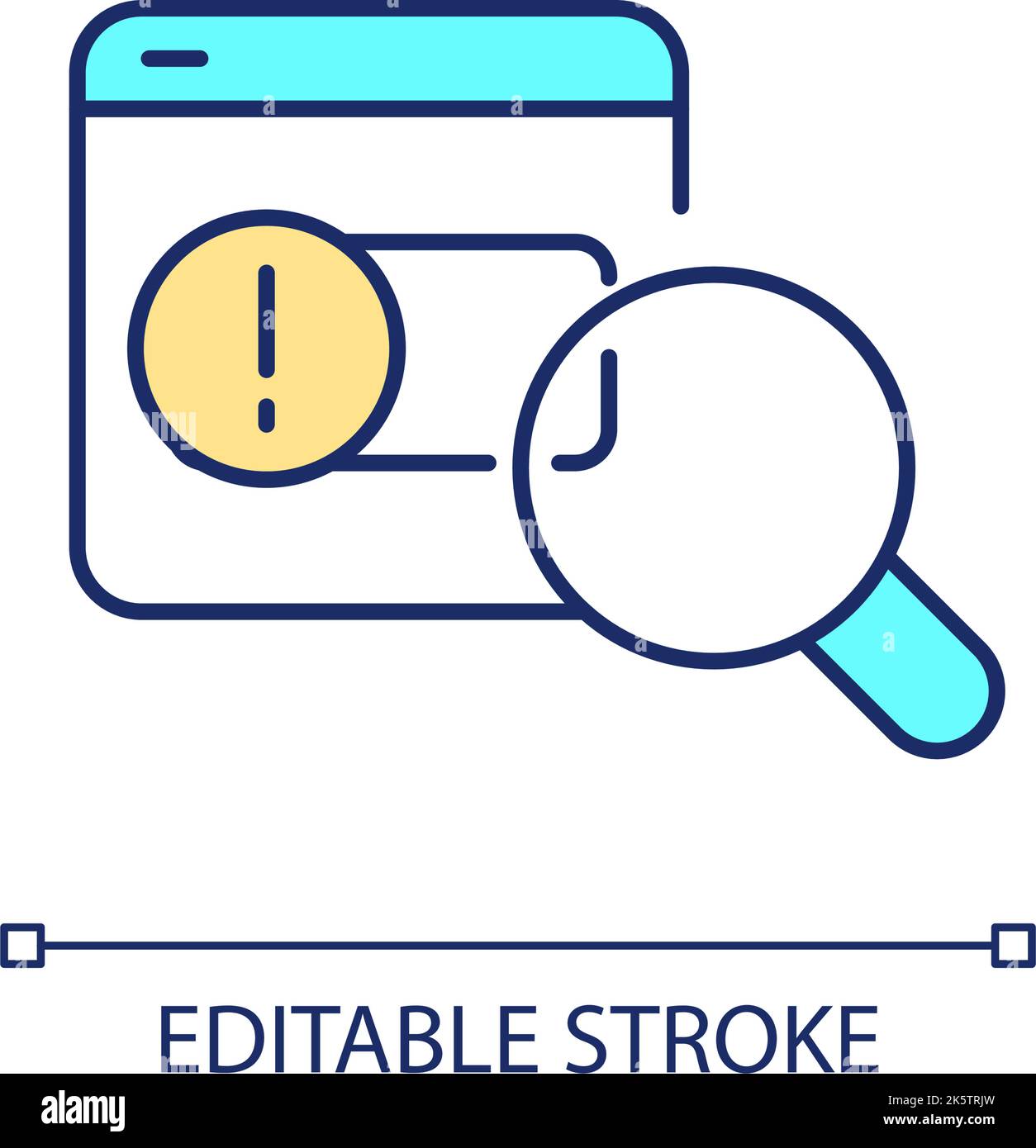 Audit detection Stock Vector Images - Alamy