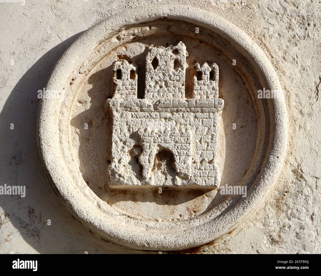 Stone carved detail on the pedestal of the statue of Count Pedro ...