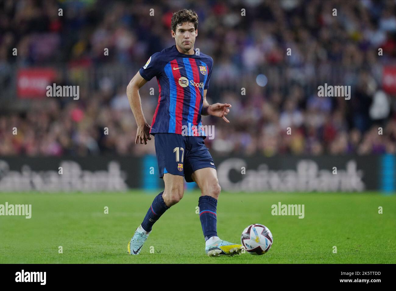 Marcos Alonso of FC Barcelona during the La Liga match between FC ...