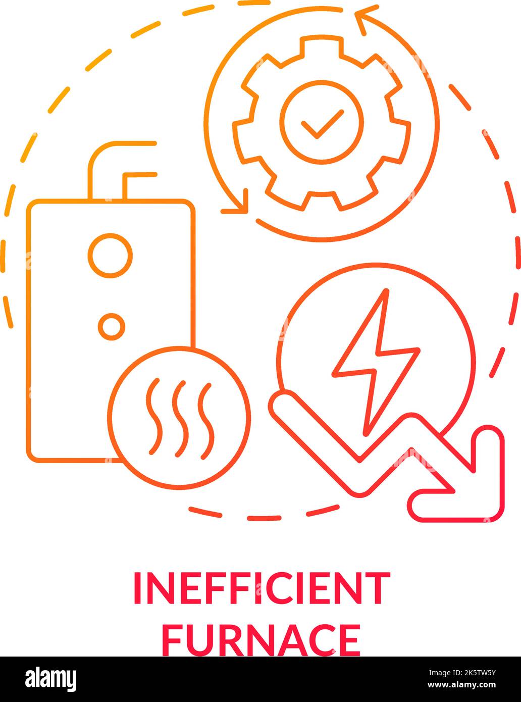 Red utility bill Stock Vector Images - Alamy