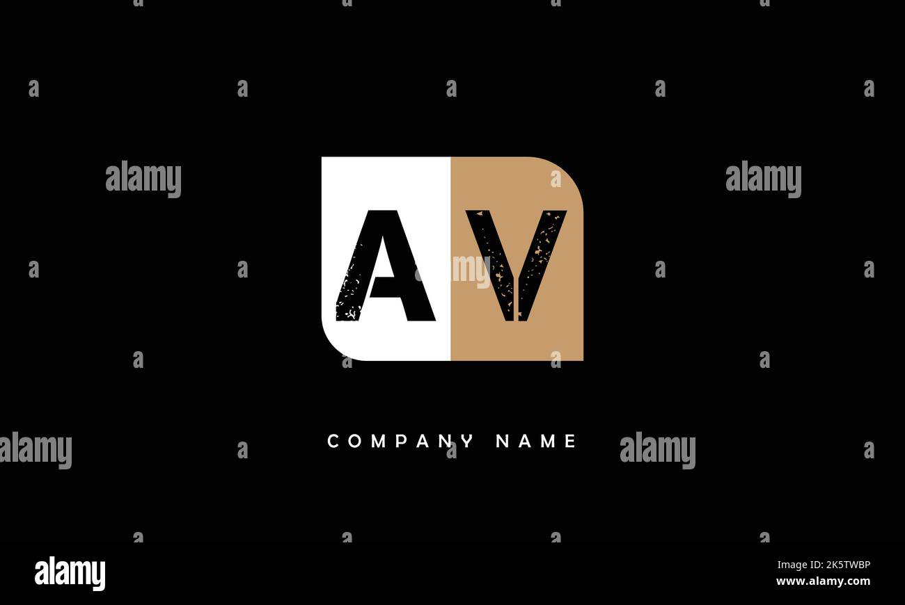 Av real estate logo hi-res stock photography and images - Alamy