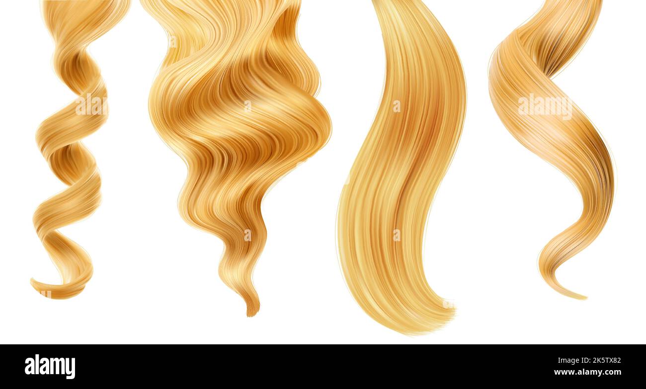 Long tail curly Stock Vector Images - Alamy
