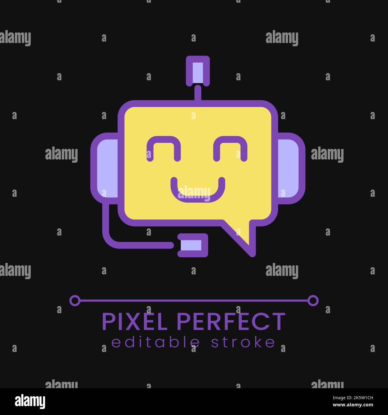 Chatbot dark hi-res stock photography and images - Alamy