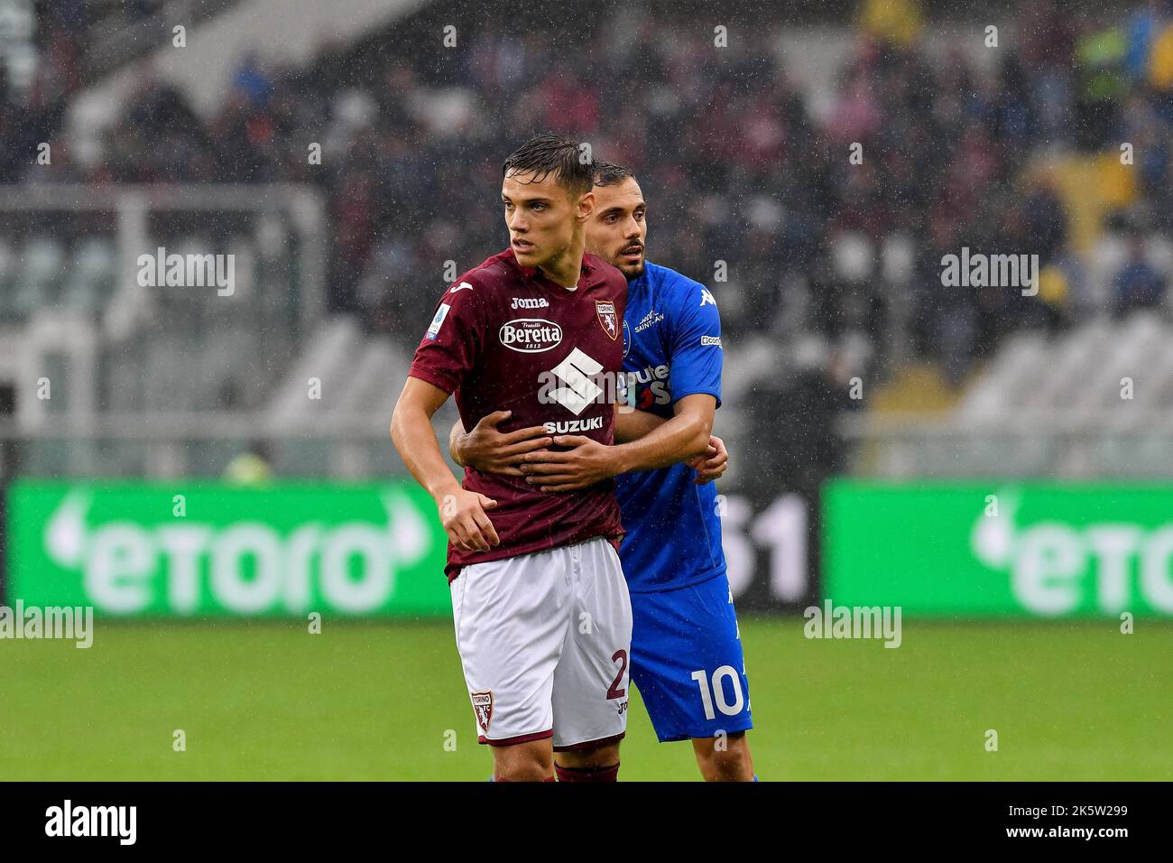 Samuele Ricci of Torino FC in action during the Serie A 2022/23 match ...