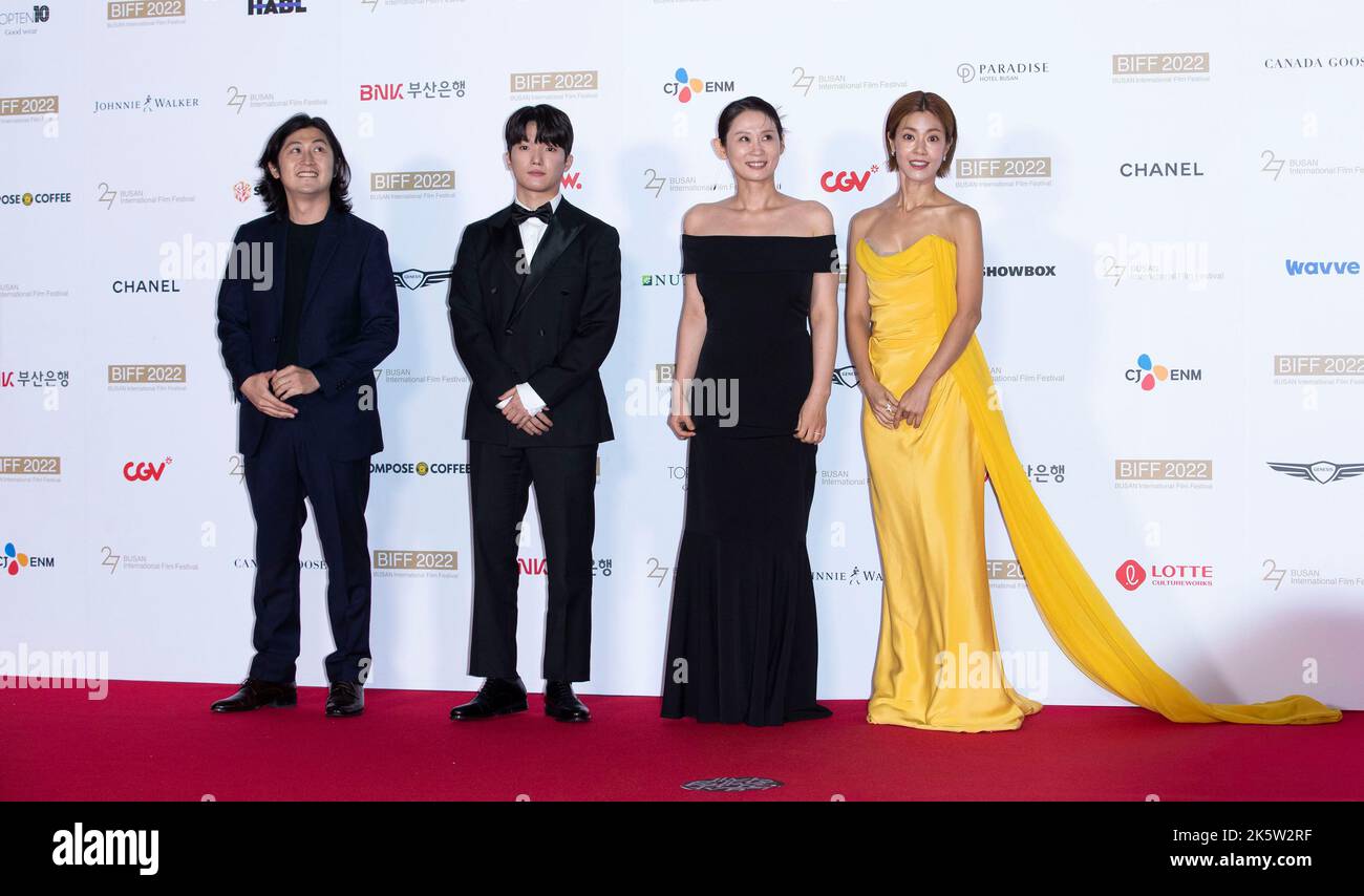 Busan, South Korea. 5th Oct, 2022. South Korean film director Ka Sung ...