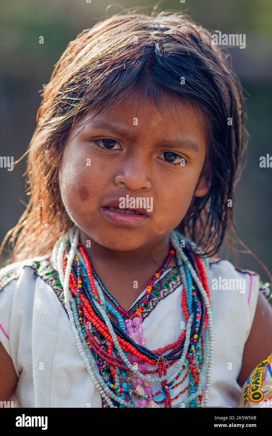 Colombia, Sierra Nevada National Park In small villages like Nabisimake ...
