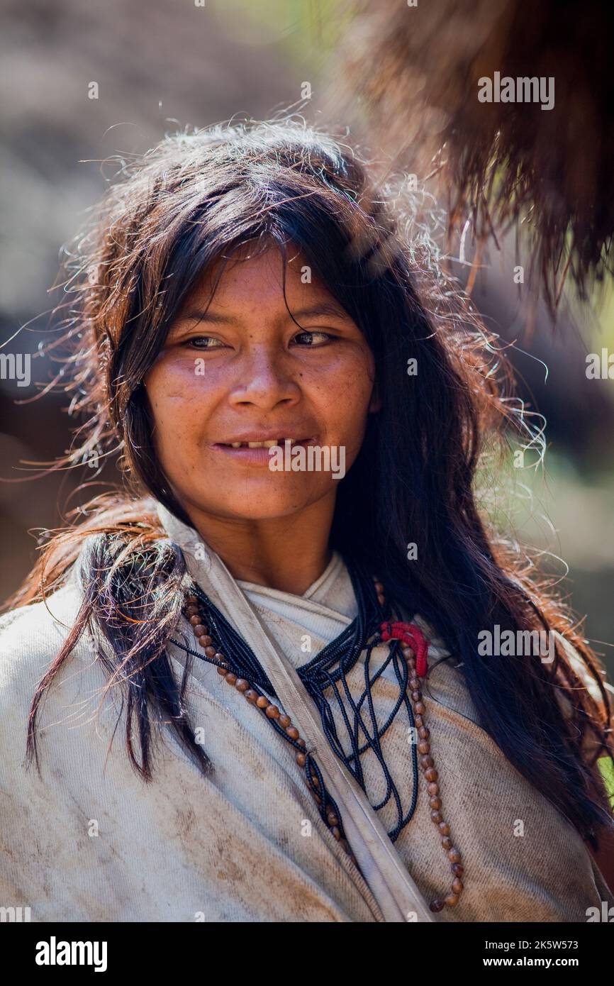 Colombia, Sierra Nevada National Park In small villages like Nabisimake ...