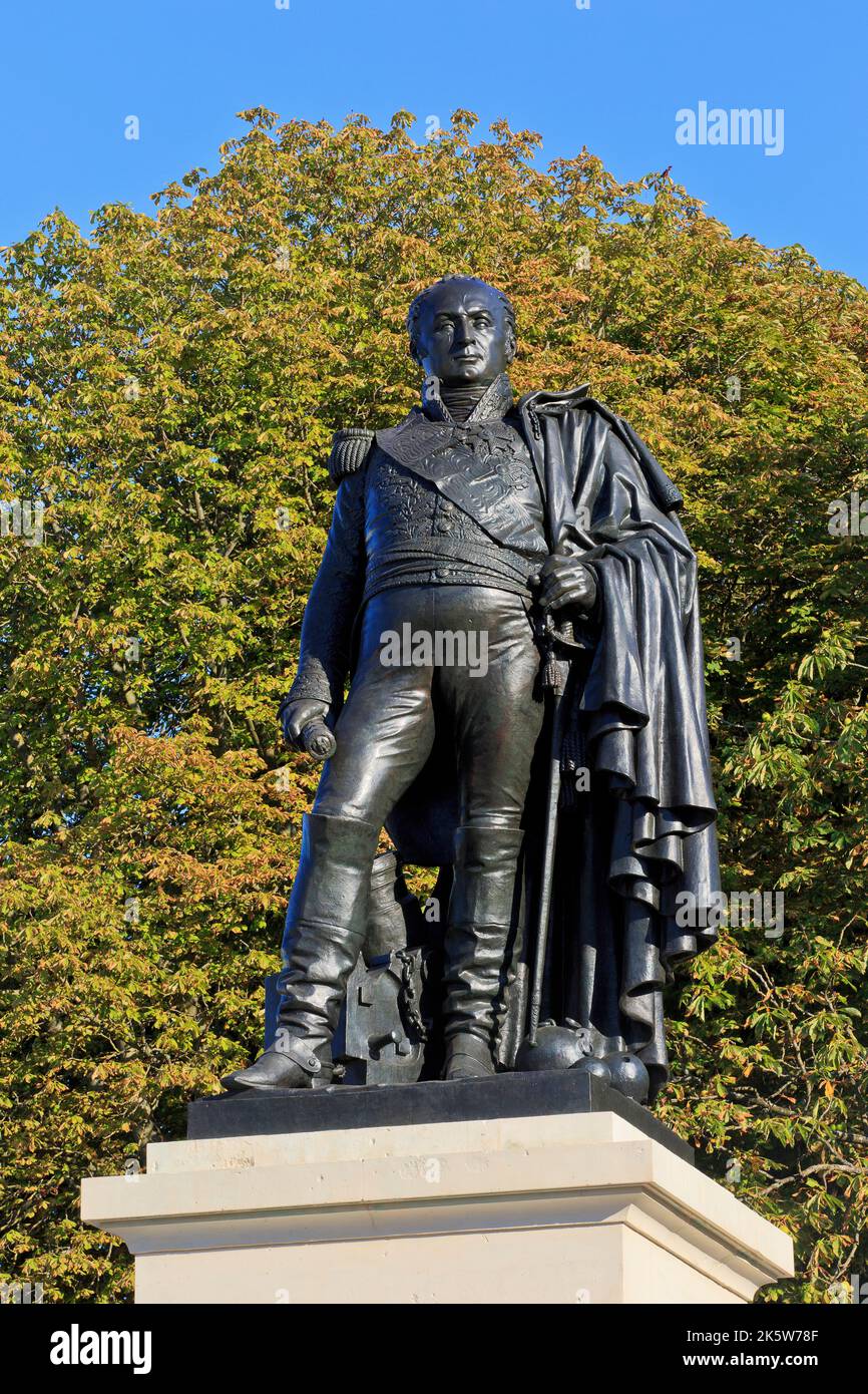 Monument to Jean-Baptiste Drouet, Comte d'Erlon (1765- 1844), Marshal ...