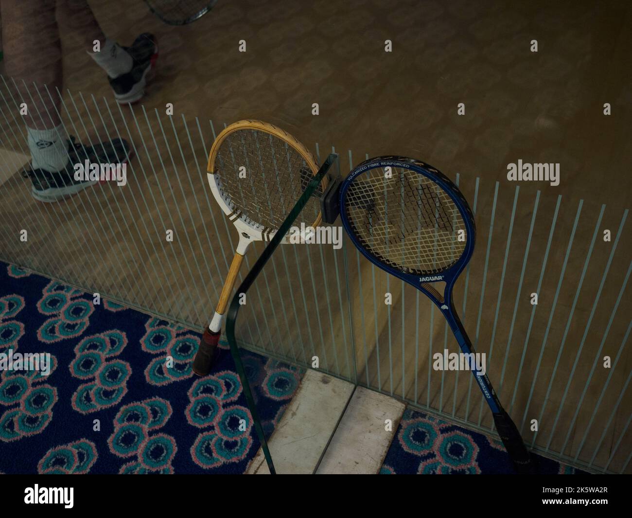 Squash training with Nick Matthew and Sanne Veldkamp, using the ...