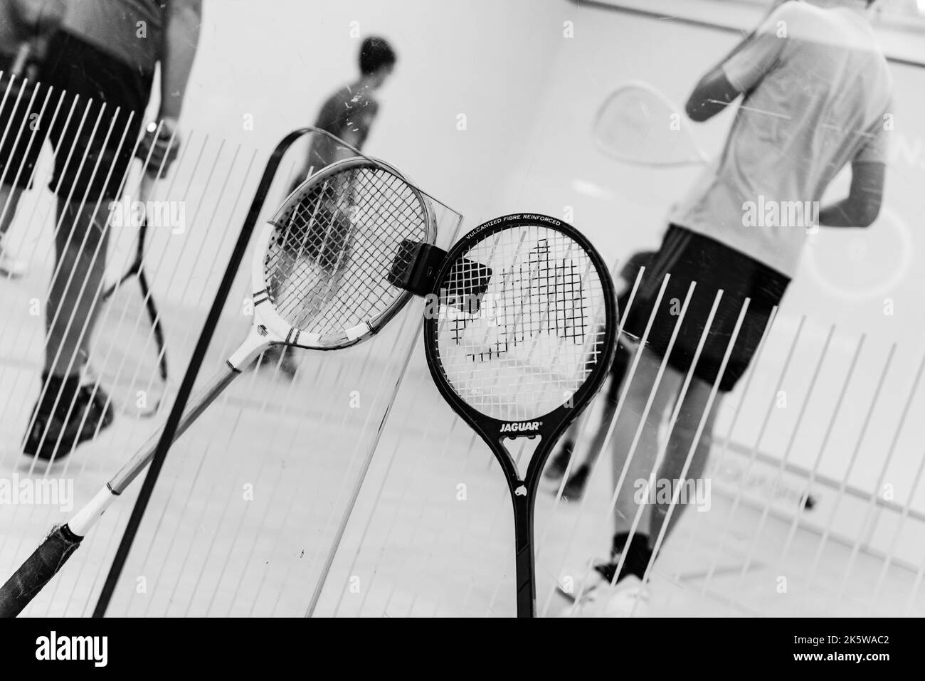 Squash training with Nick Matthew and Sanne Veldkamp, using the ...