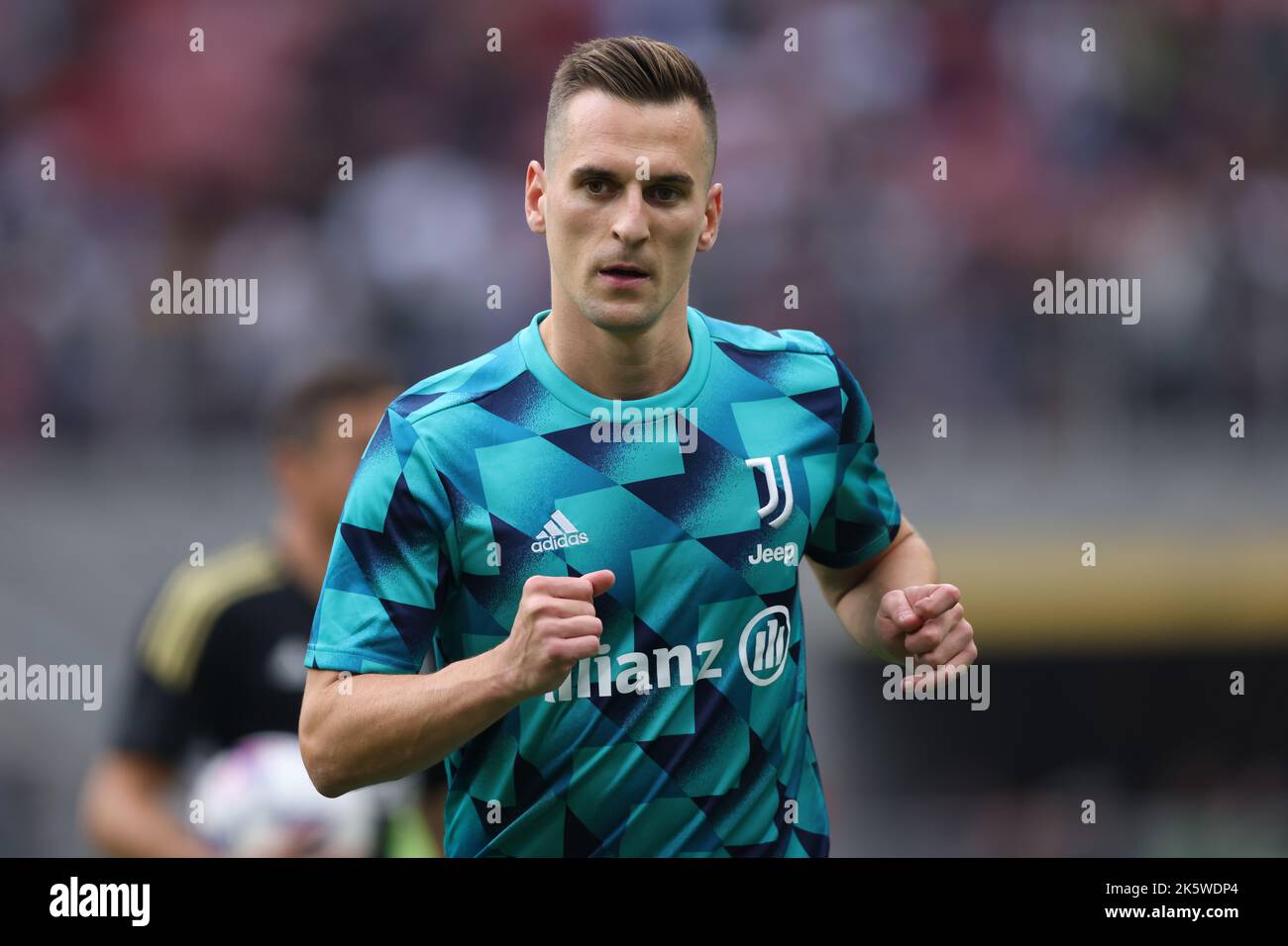 Milan, Italy. 8th Oct, 2022. Arkadiusz Milik of Juventus during the ...