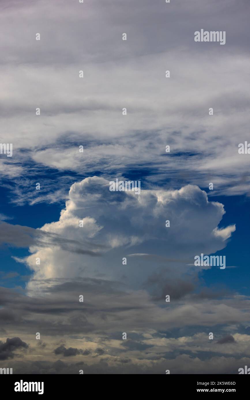 Fluffy puffy cloud Stock Photo - Alamy