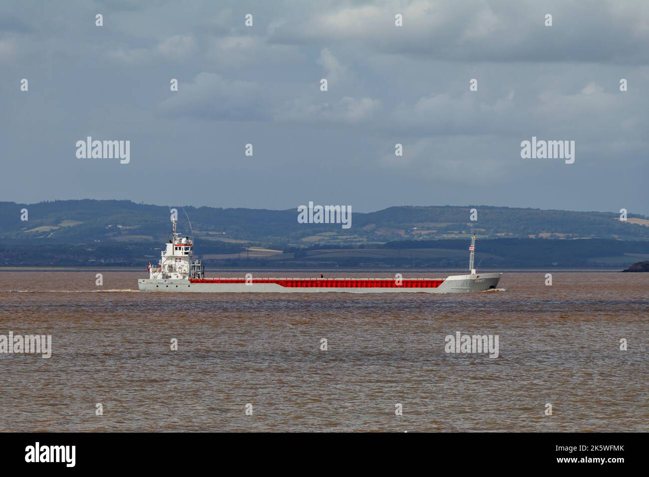 Coastal vessel Drait heading into port Stock Photo - Alamy