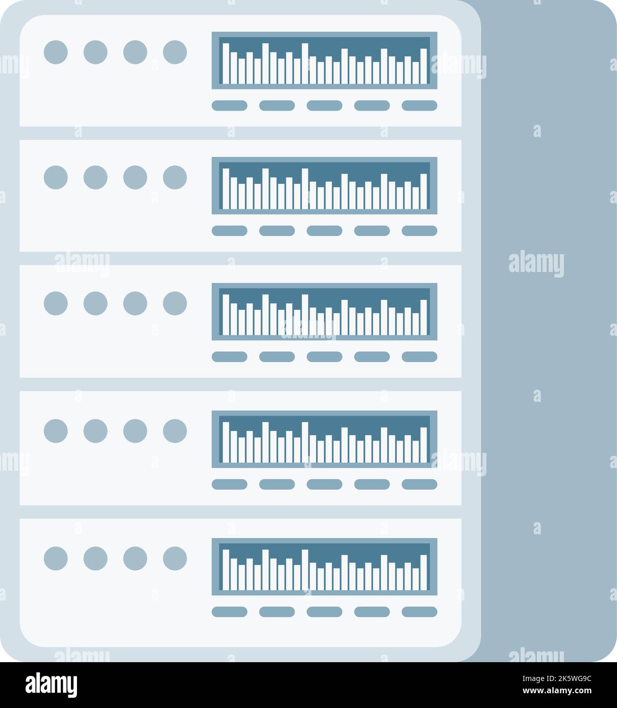 data server rack Stock Vector Image & Art - Alamy