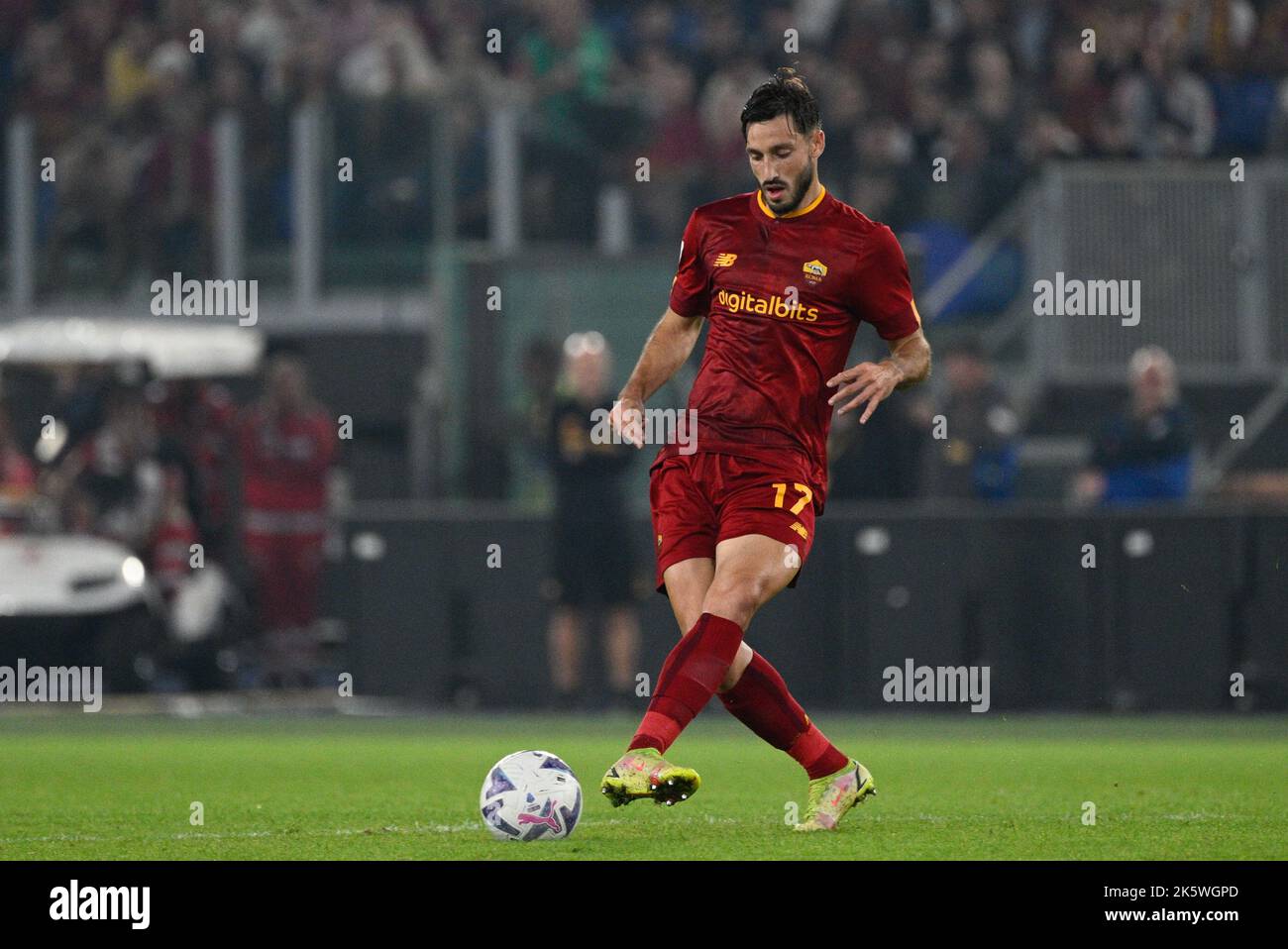 Matias Vina (AS Roma) during the Italian Football Championship League A ...