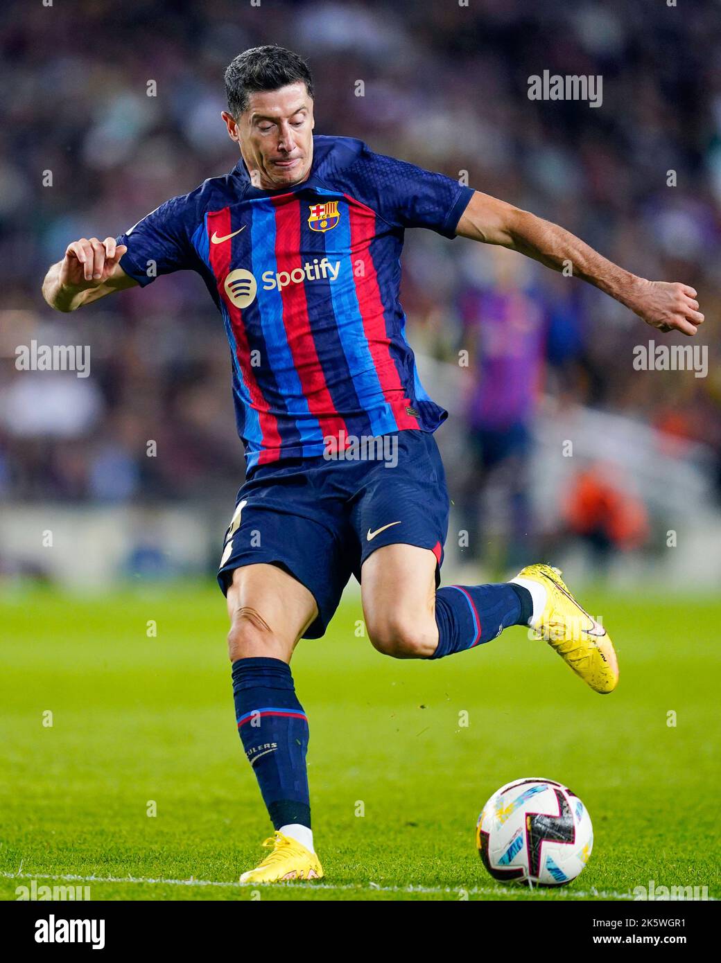 Robert Lewandowski of FC Barcelona during the La Liga match between FC ...