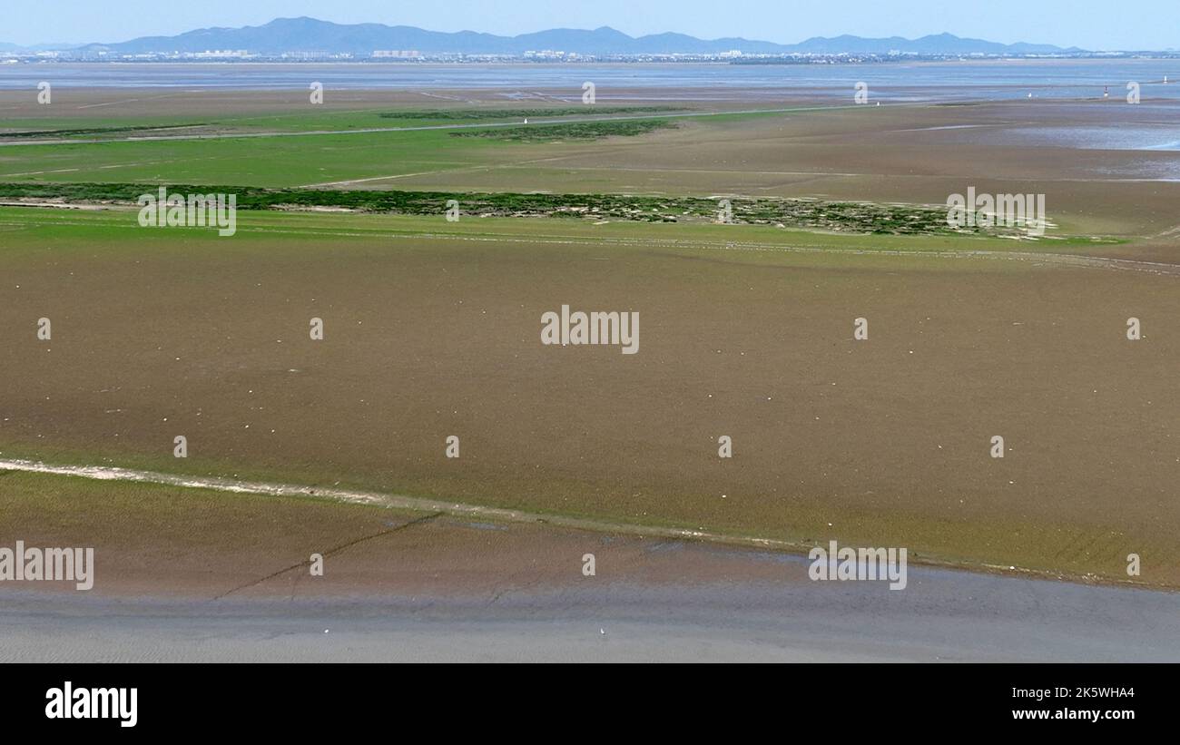 NANJING, CHINA - OCTOBER 10, 2022 - An aerial view shows the exposed ...