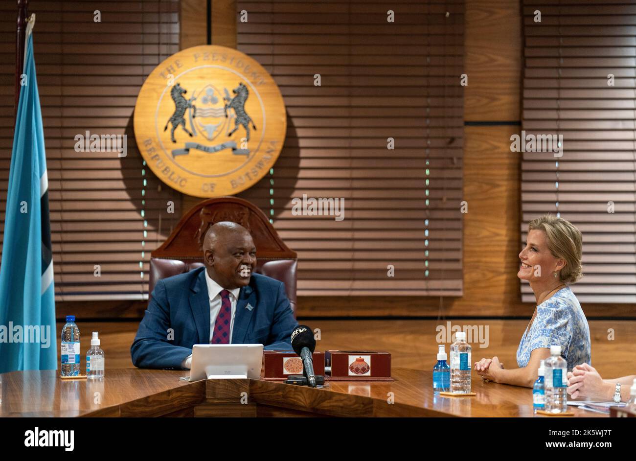 The Countess of Wessex attends a meeting with the President of the ...