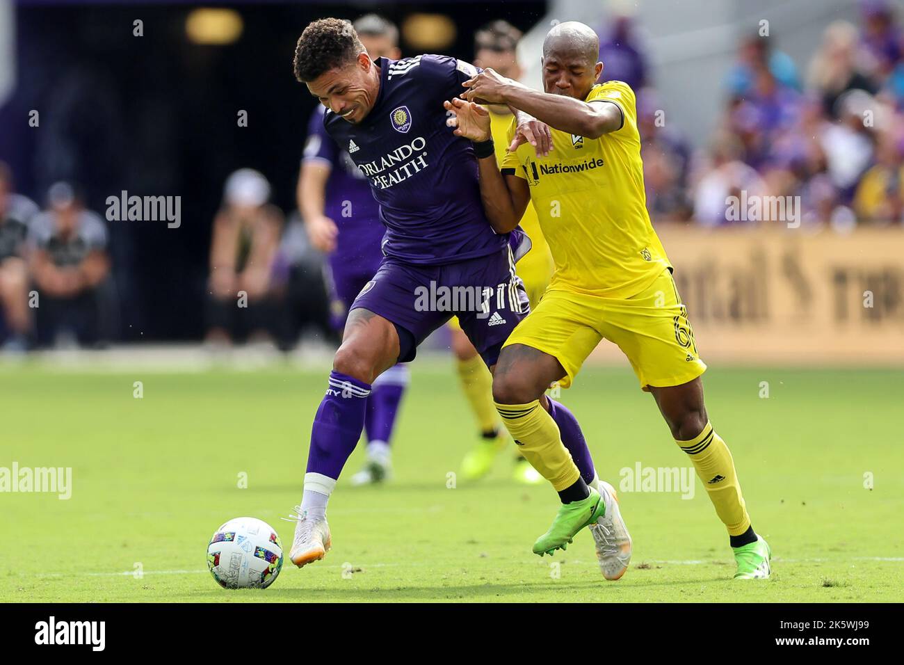 October 9, 2022: Orlando City midfielder JÃšNIOR URSO (11) competes for ...