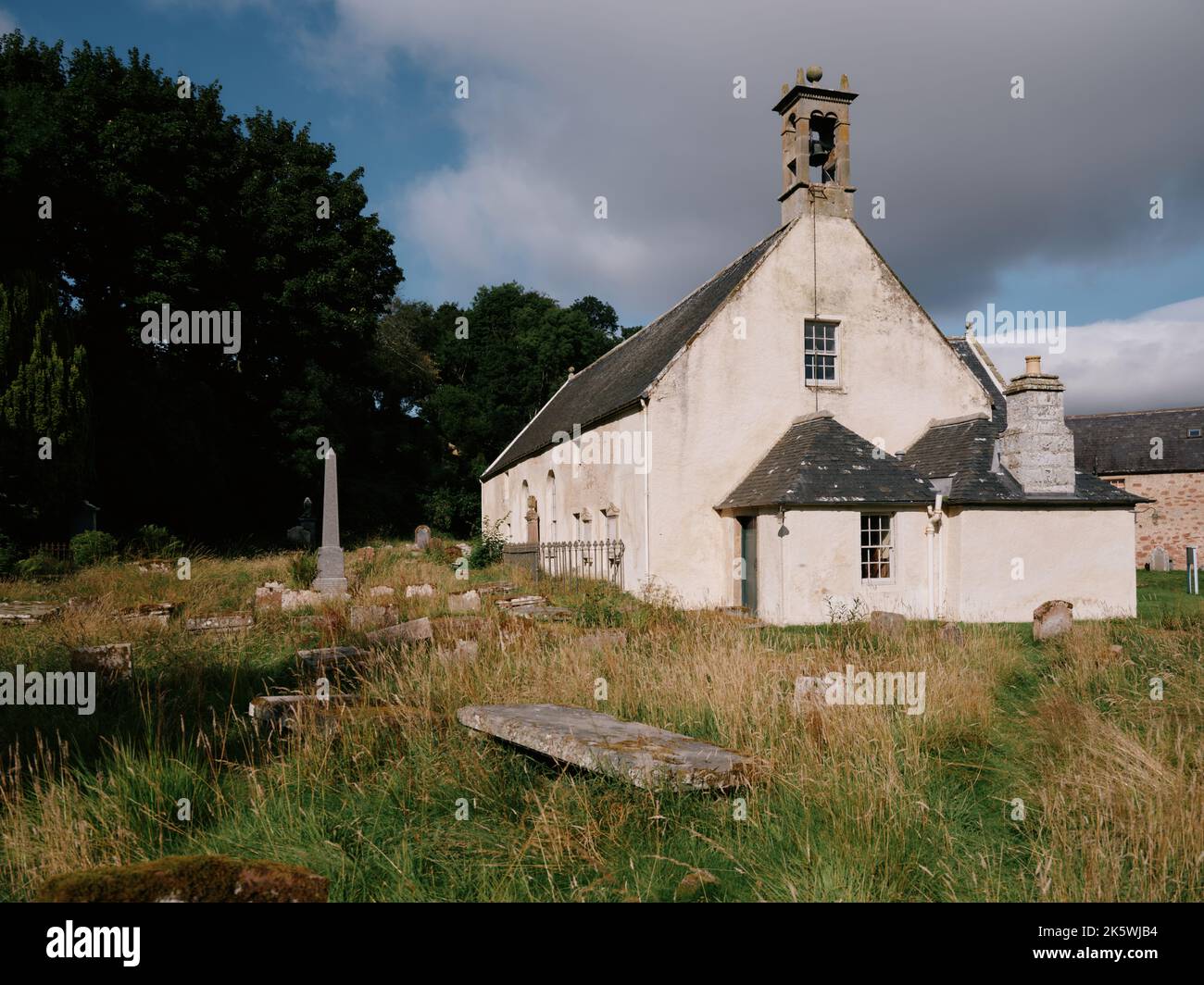 Cromarty East Church architecture of the old town in Cromarty, Black ...