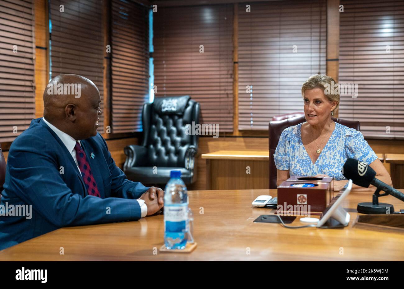 The Countess of Wessex attends a meeting with the President of the ...